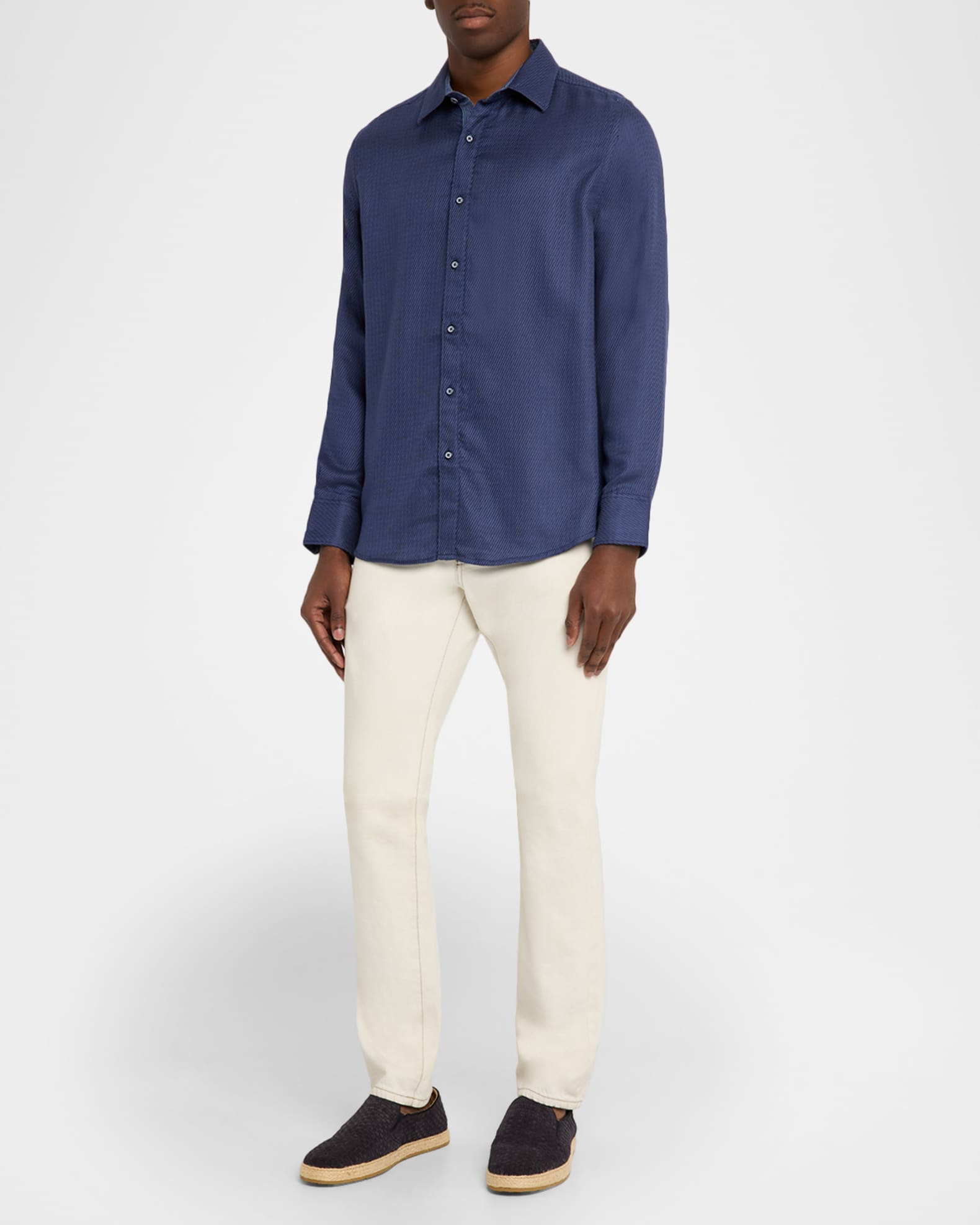 Robert Graham Men's Leonard Button-Down Shirt | Neiman Marcus