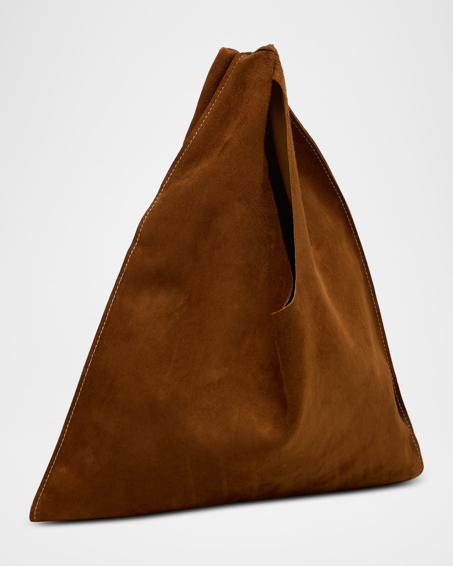 THE ROW Bindle Small Shoulder Bag in Suede | Neiman Marcus