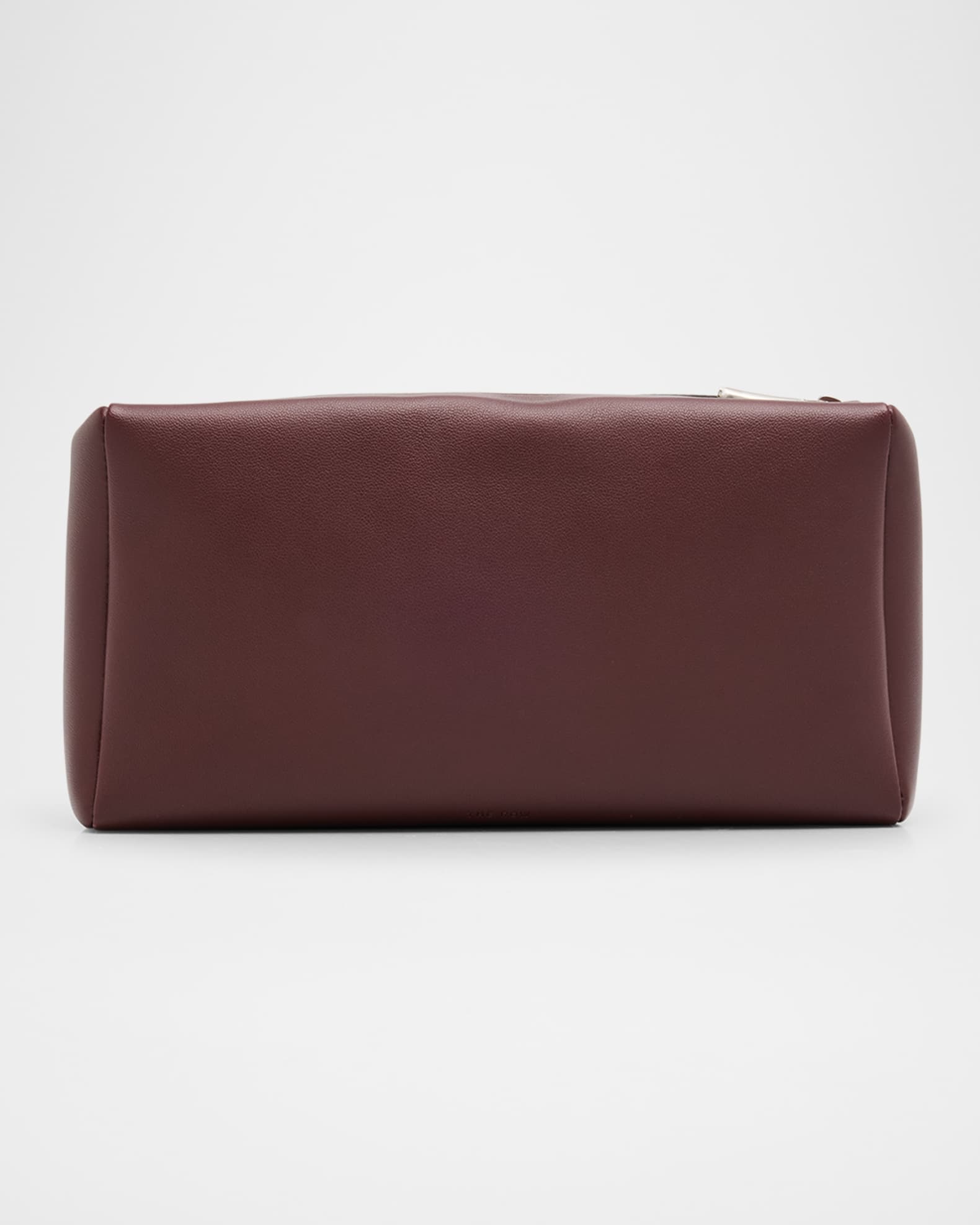 THE ROW Compact Clutch Bag in Nappa Leather | Neiman Marcus