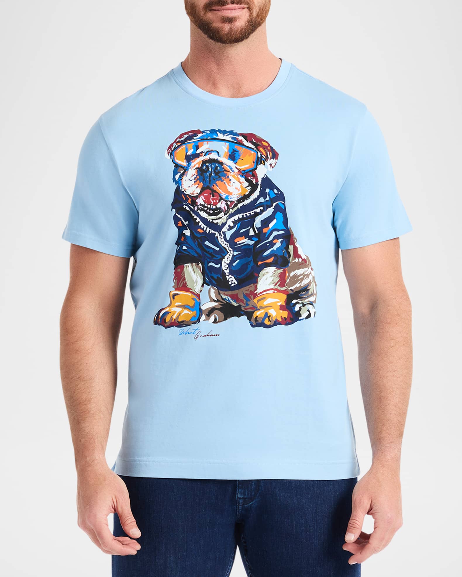 Robert Graham Men's Chill Graham Graphic T-Shirt | Neiman Marcus