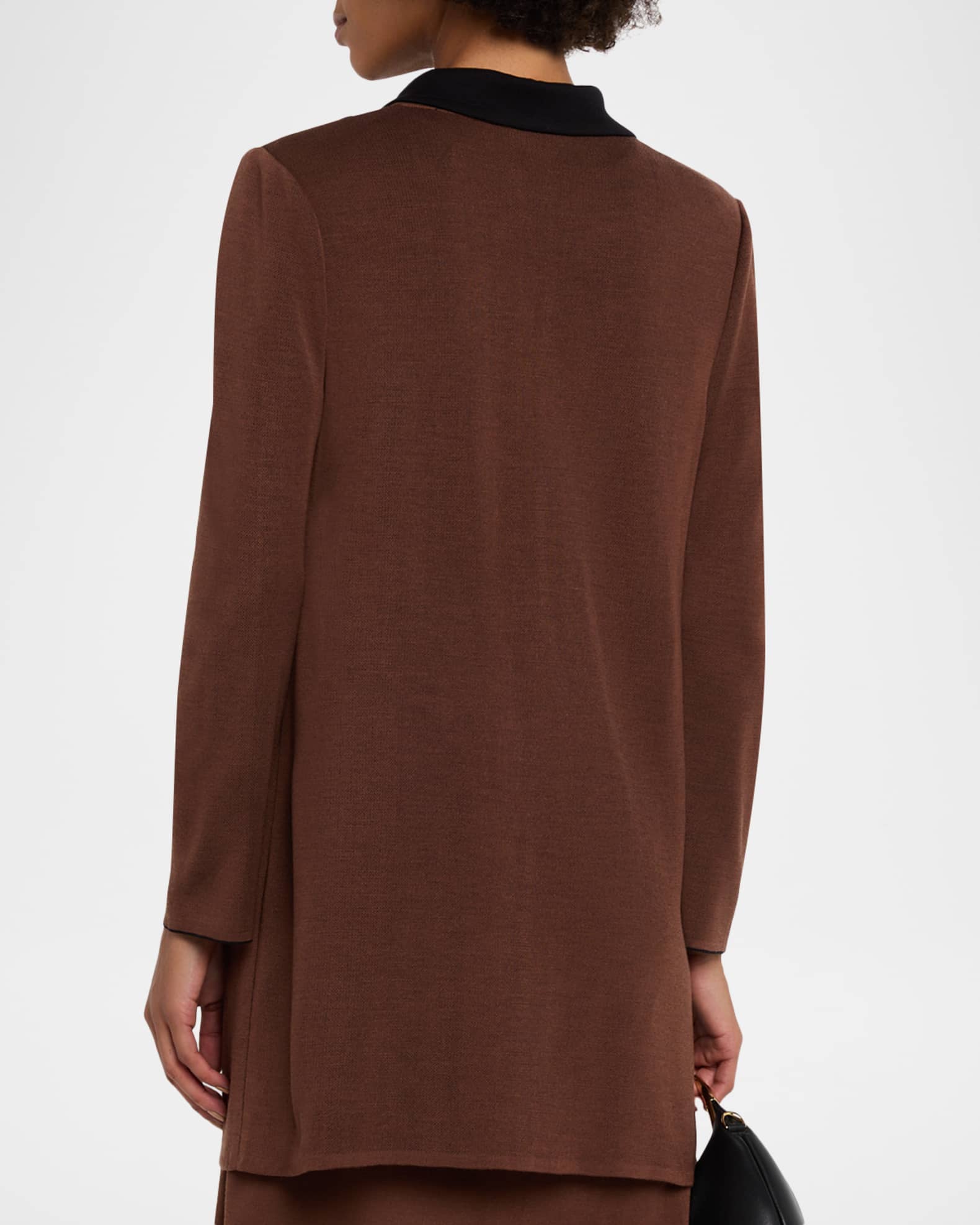 Misook Two-Tone Knit Jacket | Neiman Marcus