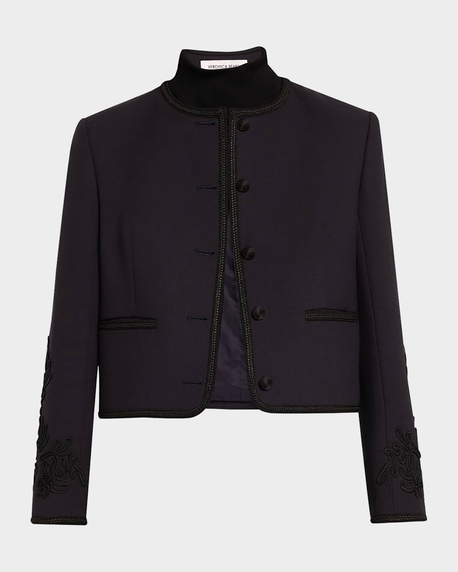 Veronica Beard Latrell Embroidered Jacket | Neiman Marcus