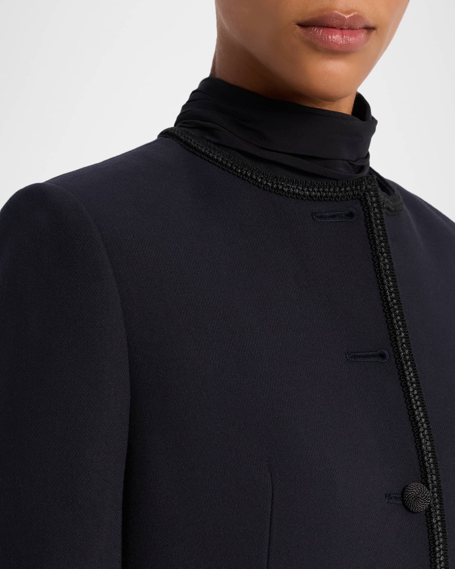 Veronica Beard Latrell Embroidered Jacket | Neiman Marcus