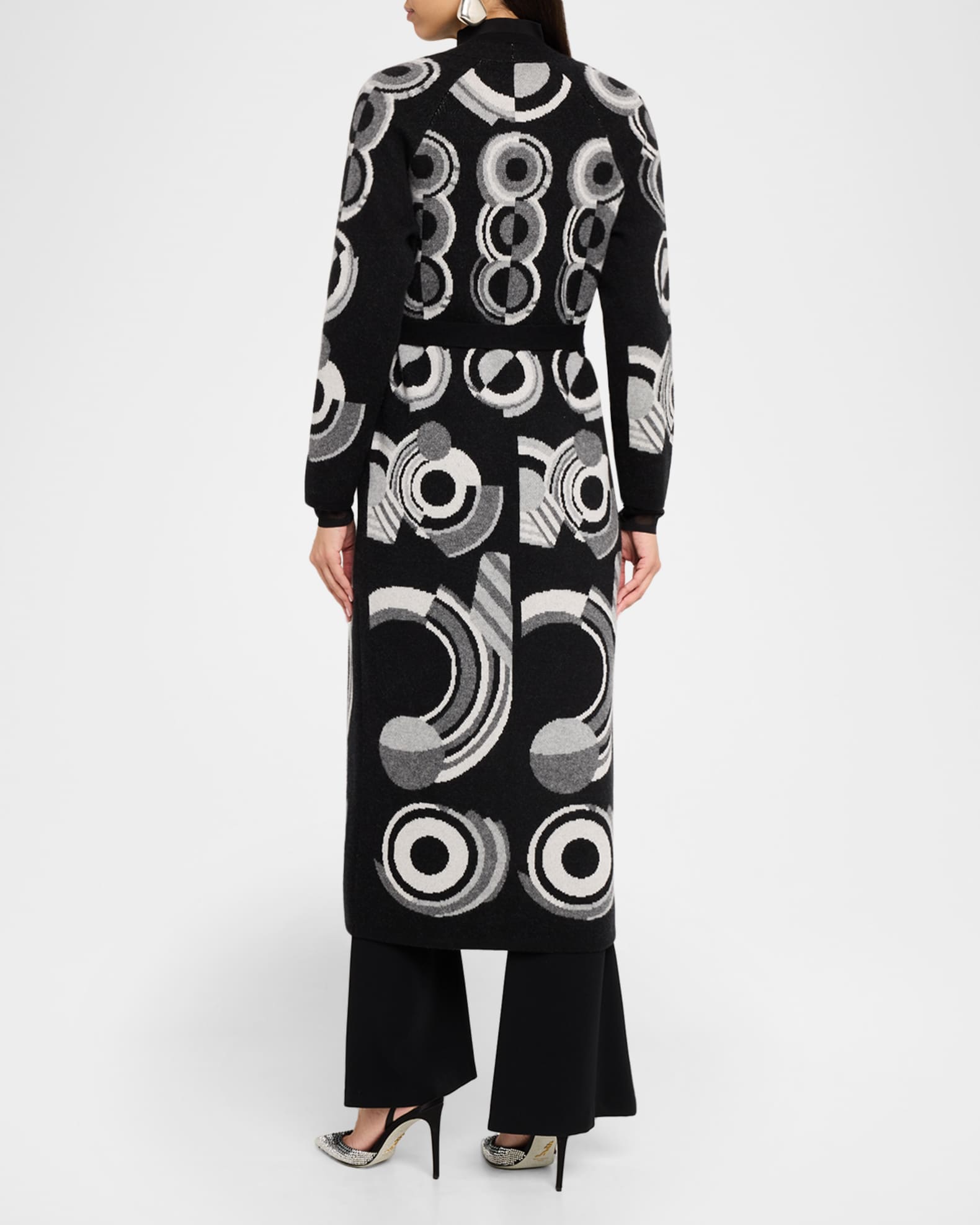 Libertine Sonia Long Belted Cashmere Cardigan | Neiman Marcus