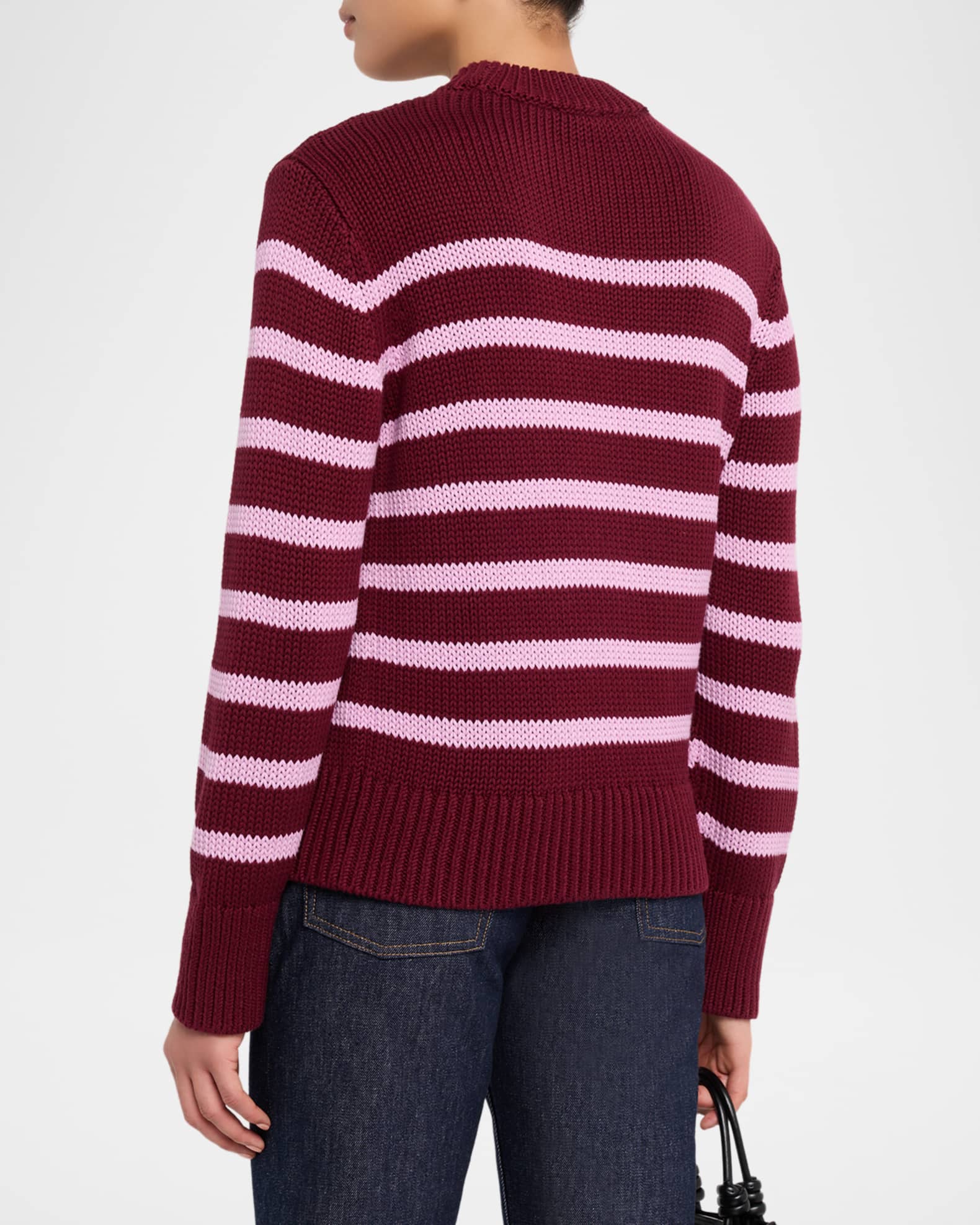 Rails Alise Stripe Crewneck Sweater | Neiman Marcus