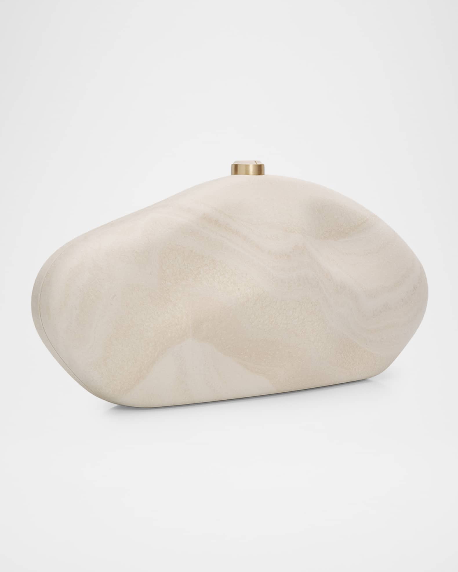 Cult Gaia The Caldera Marbled Acrylic Clutch Bag | Neiman Marcus