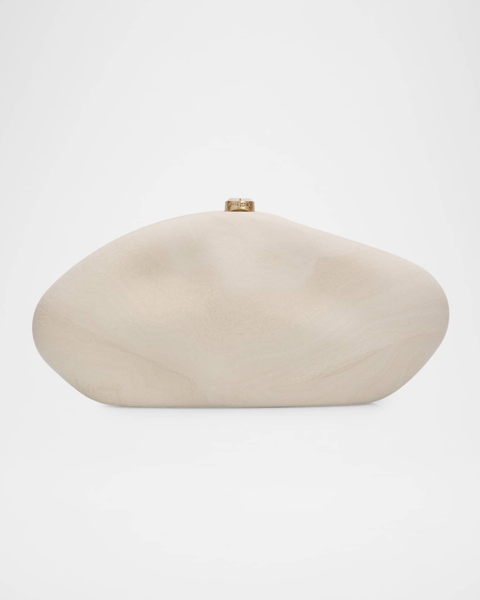 Cult Gaia The Caldera Marbled Acrylic Clutch Bag | Neiman Marcus