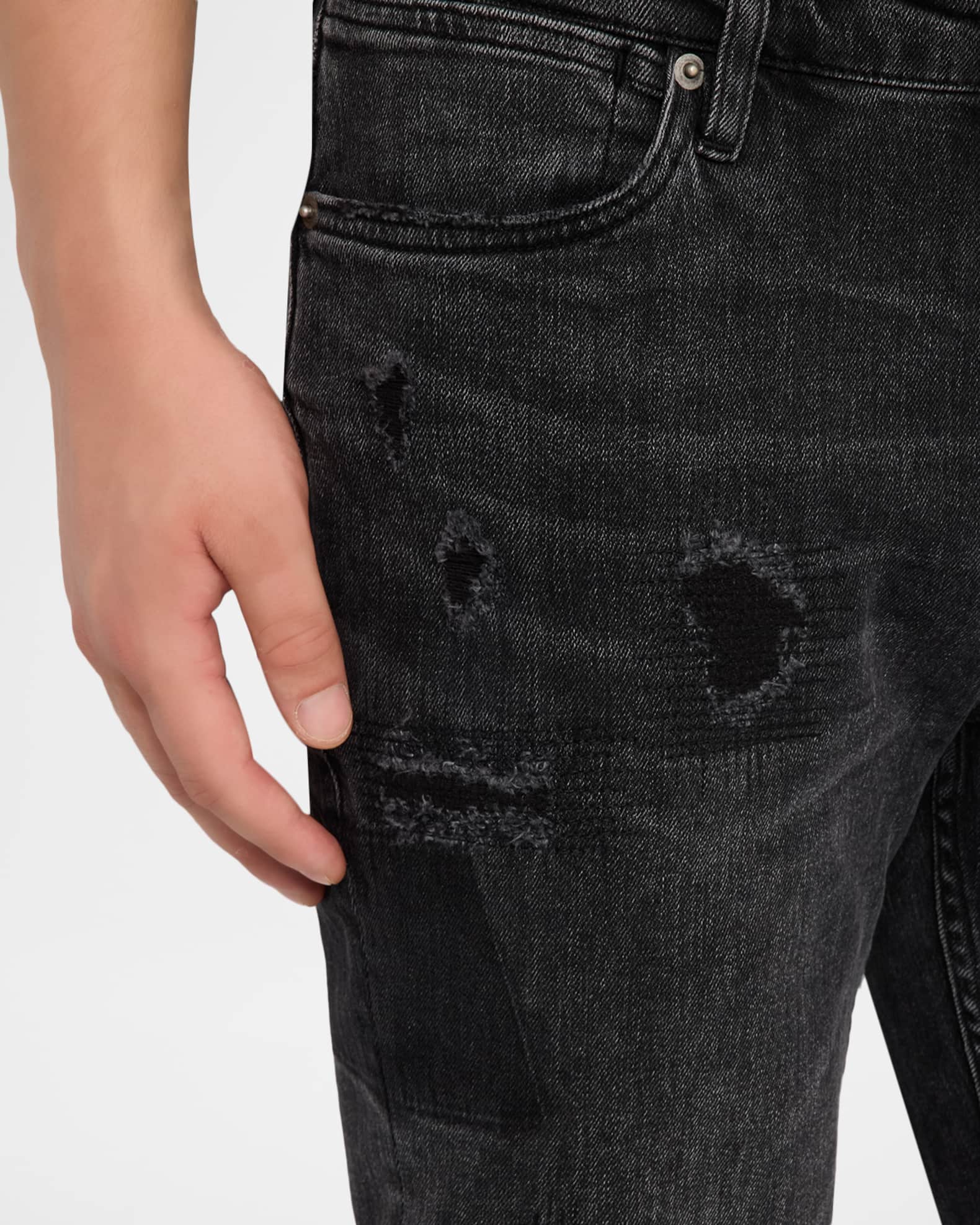 rockstar black sparkly jeans