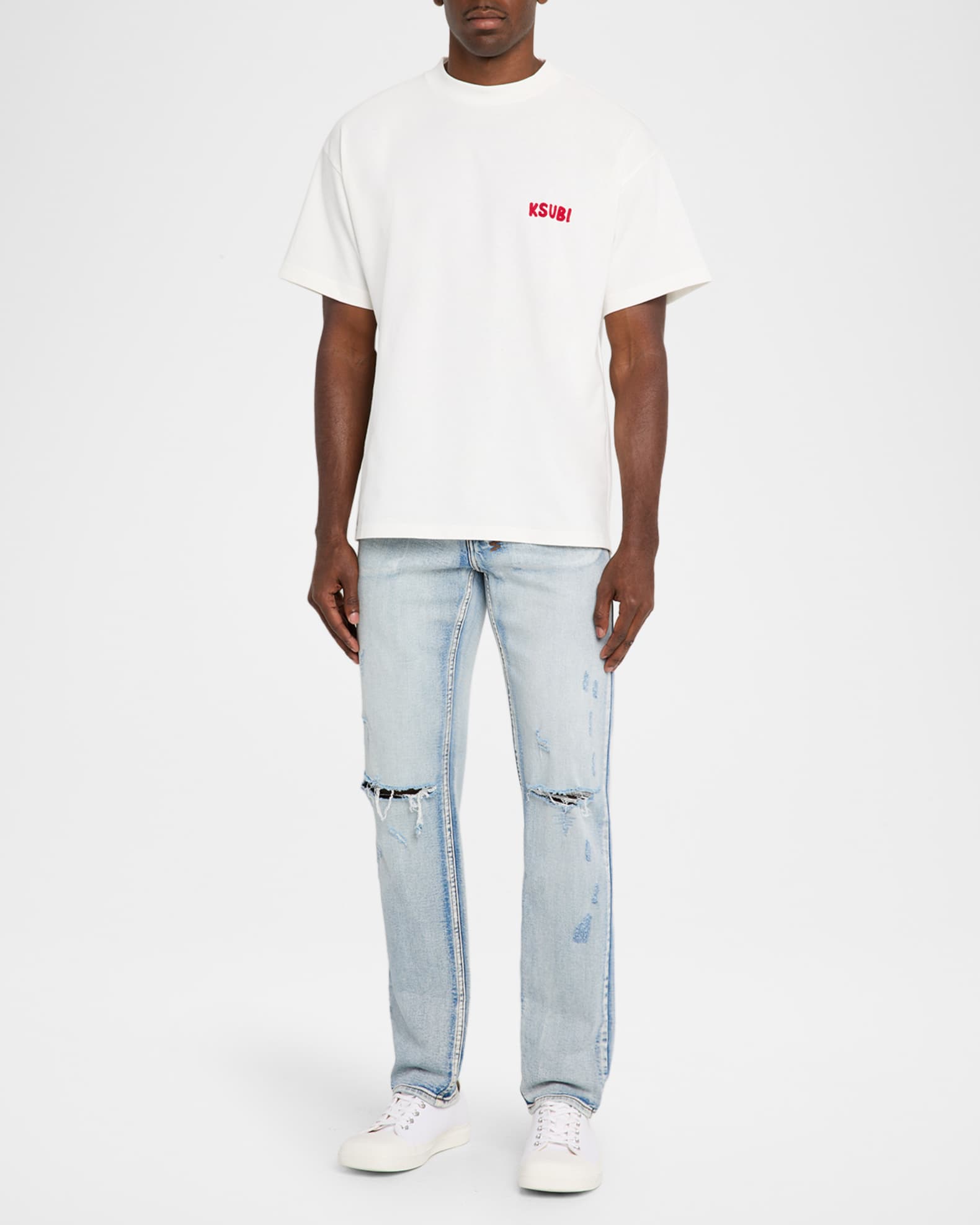 Ksubi Men's Neo Nostalgia Mekanik Ekcess Logo T-Shirt | Neiman Marcus