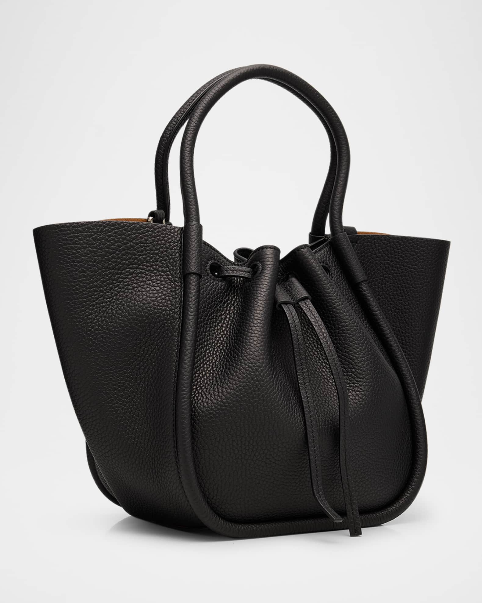 Proenza Schouler Small Ruched Leather Tote Bag | Neiman Marcus
