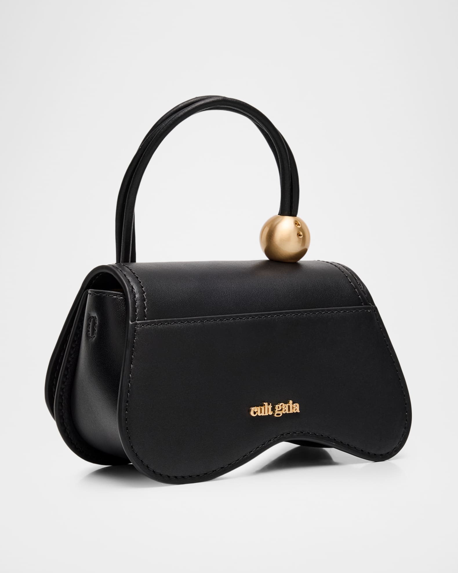 Cult Gaia Kazia Nano Leather Crossbody Bag | Neiman Marcus