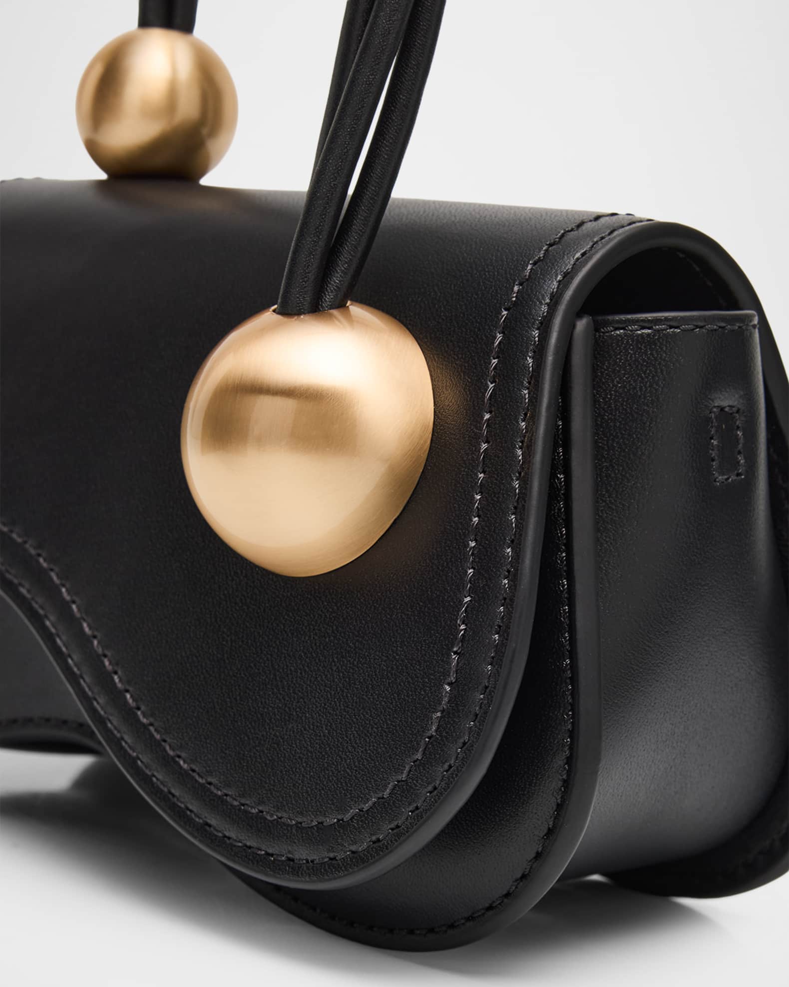 Cult Gaia Kazia Nano Leather Crossbody Bag | Neiman Marcus