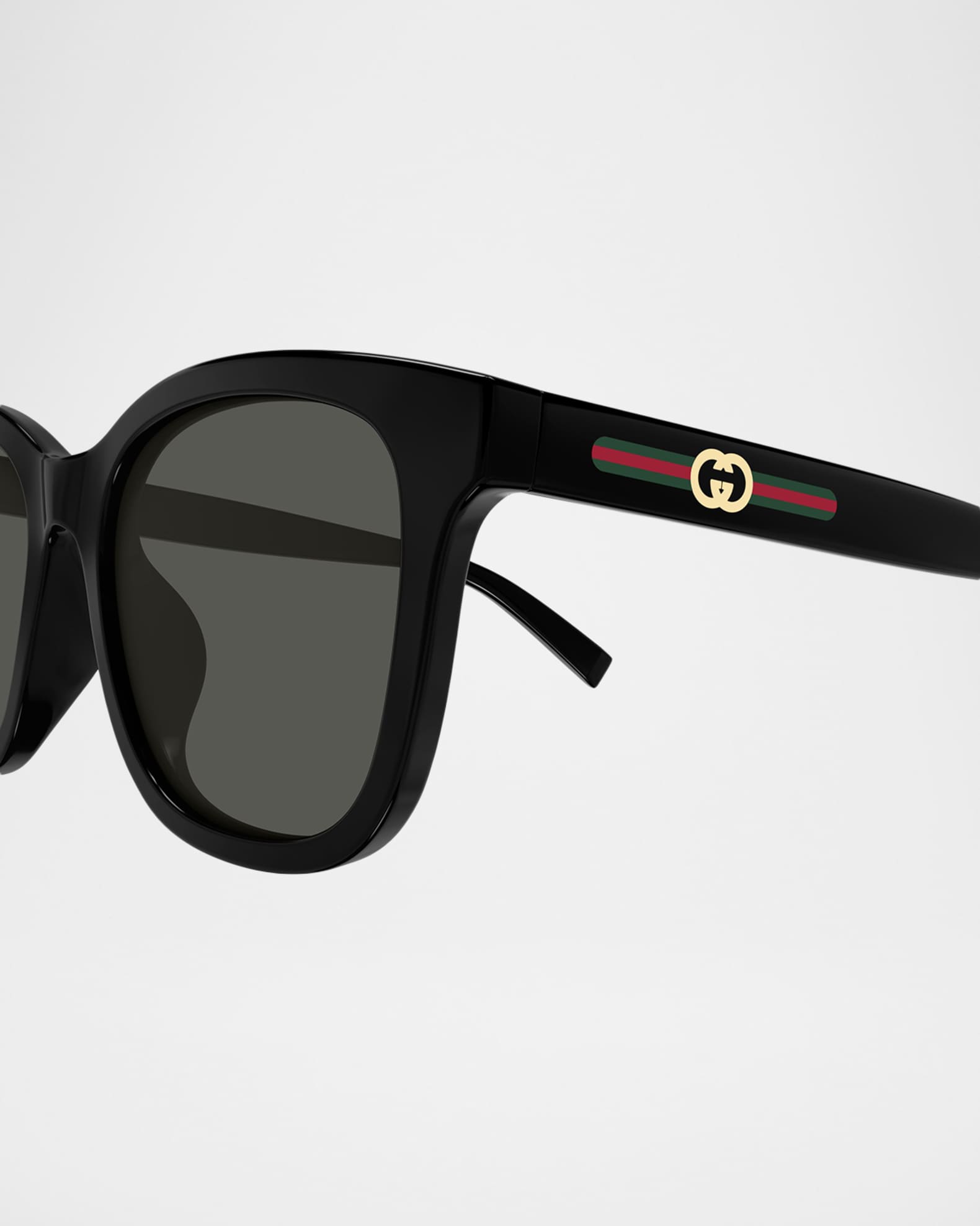 Gucci Gucci Lines 55mm Acetate Square Sunglasses | Neiman Marcus