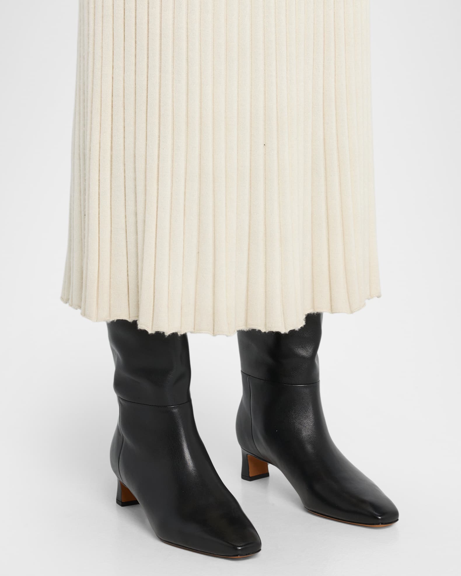 Vince Harlan Leather Knee-High Boots | Neiman Marcus