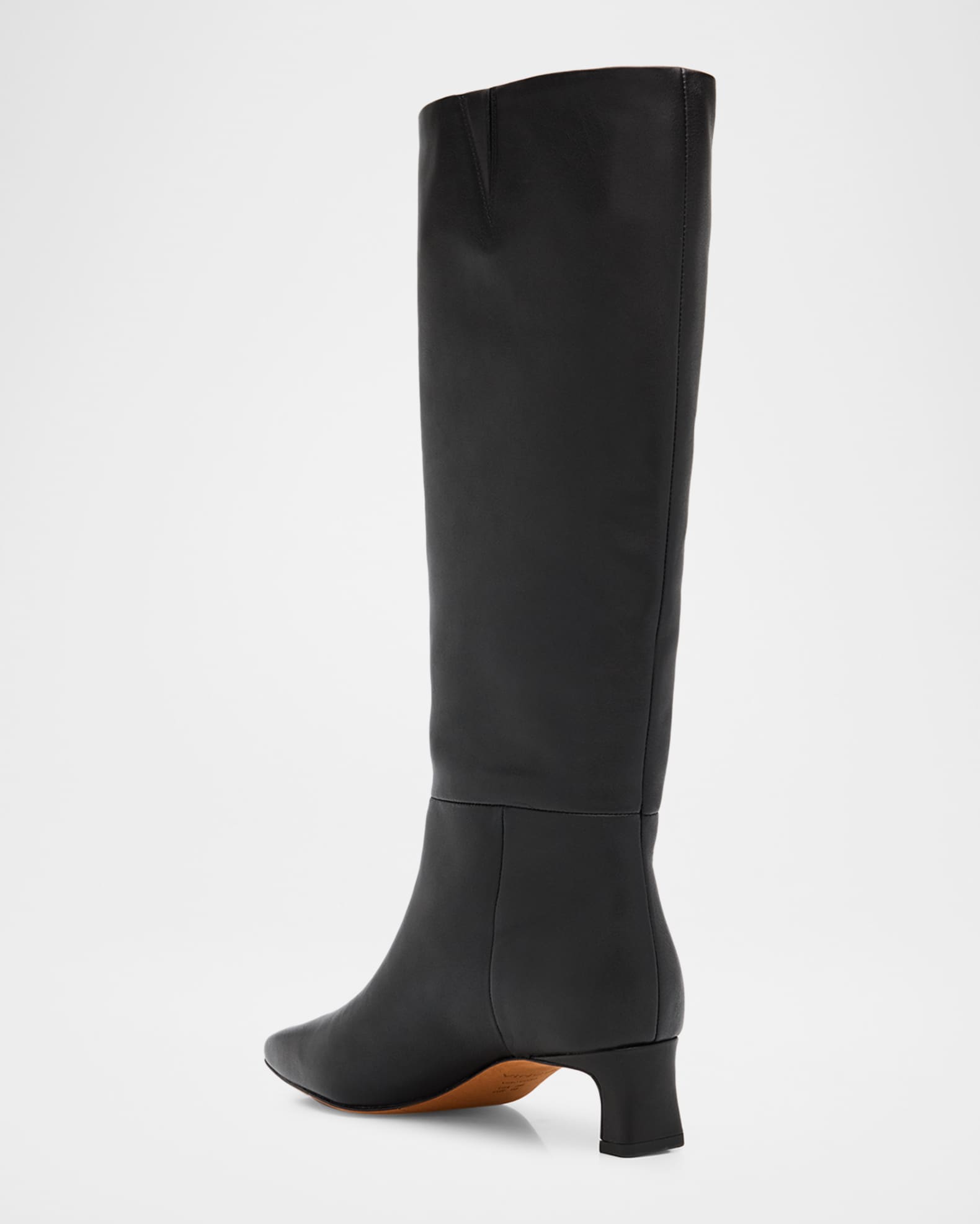 Vince Harlan Leather Knee-High Boots | Neiman Marcus