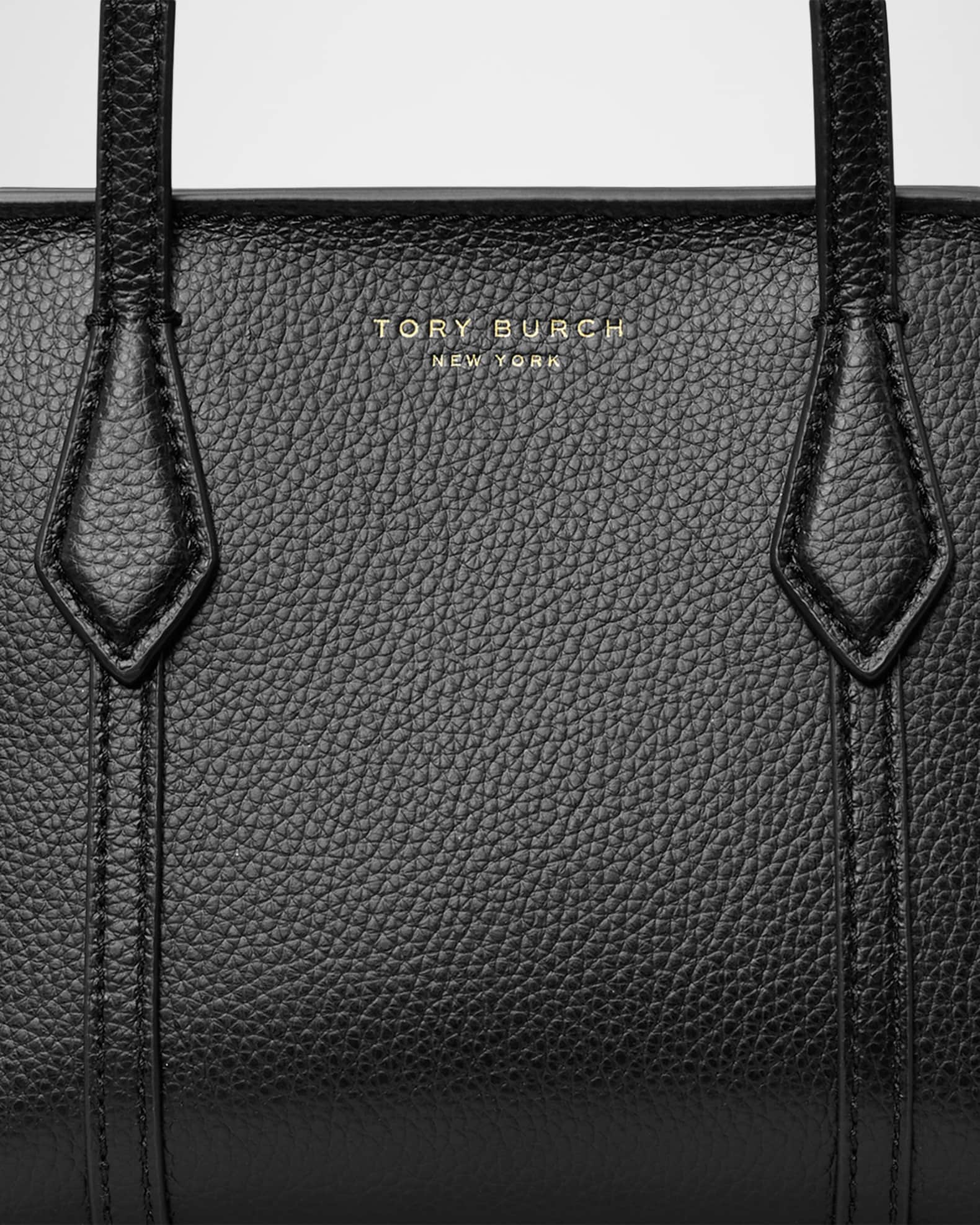 Tory Burch Perry Mini Leather Crossbody Tote Bag | Neiman Marcus