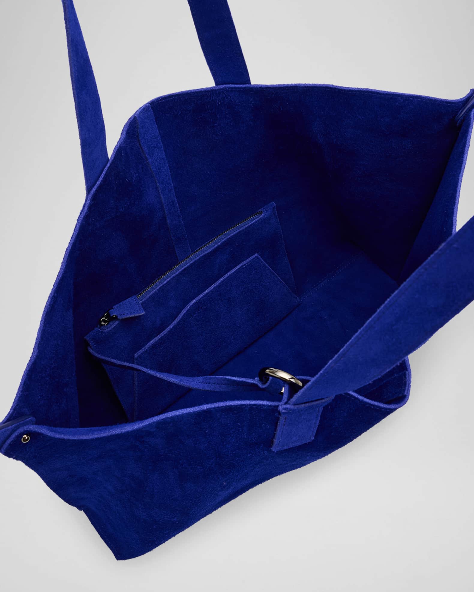 Akris Ai Medium Suede Tote Bag | Neiman Marcus