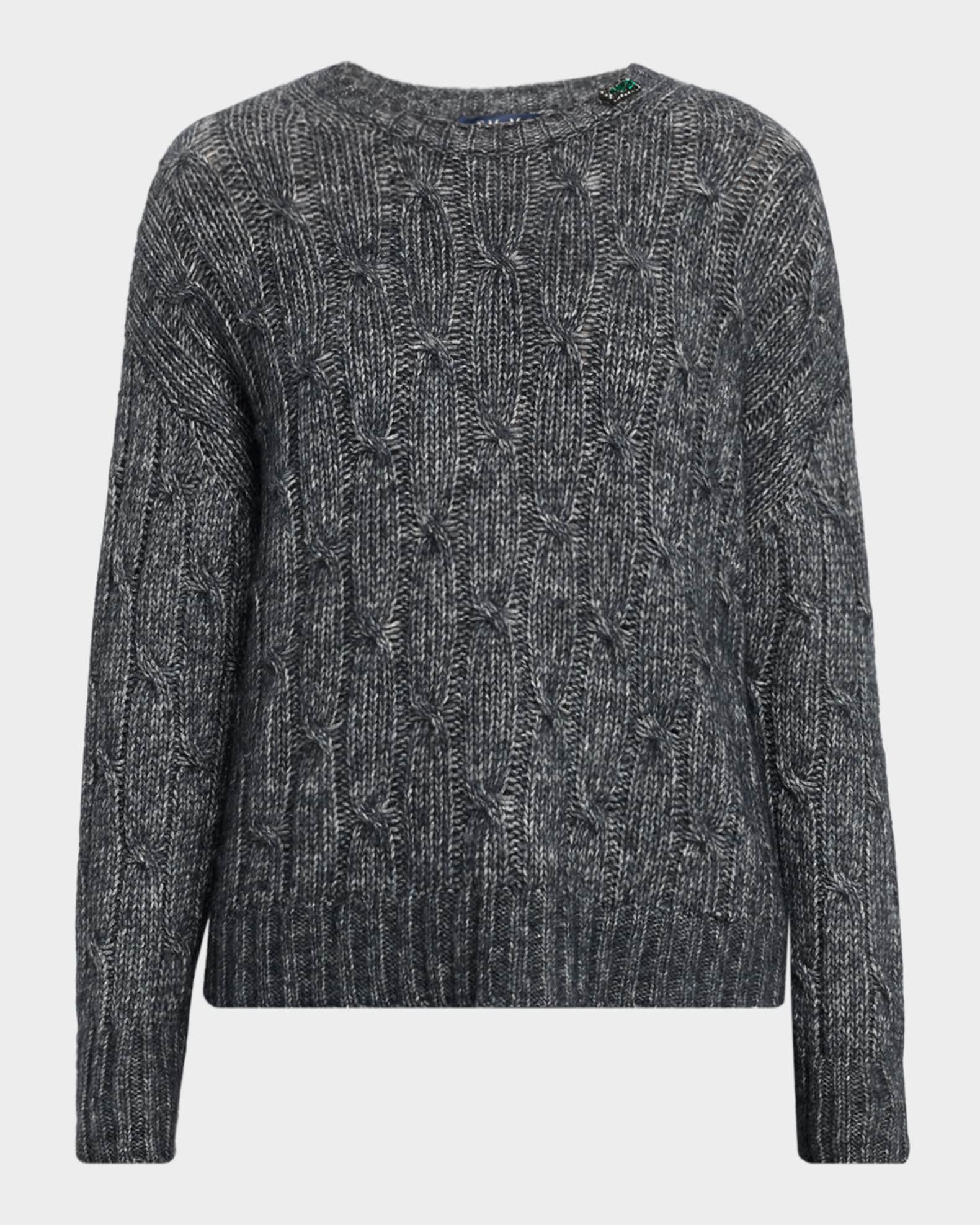 Max Mara Cable-Knit Sweater | Neiman Marcus