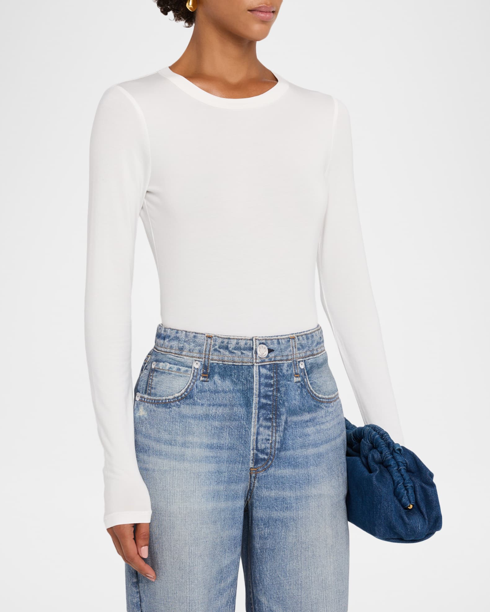 Rag & Bone Luca Long-Sleeve Top | Neiman Marcus