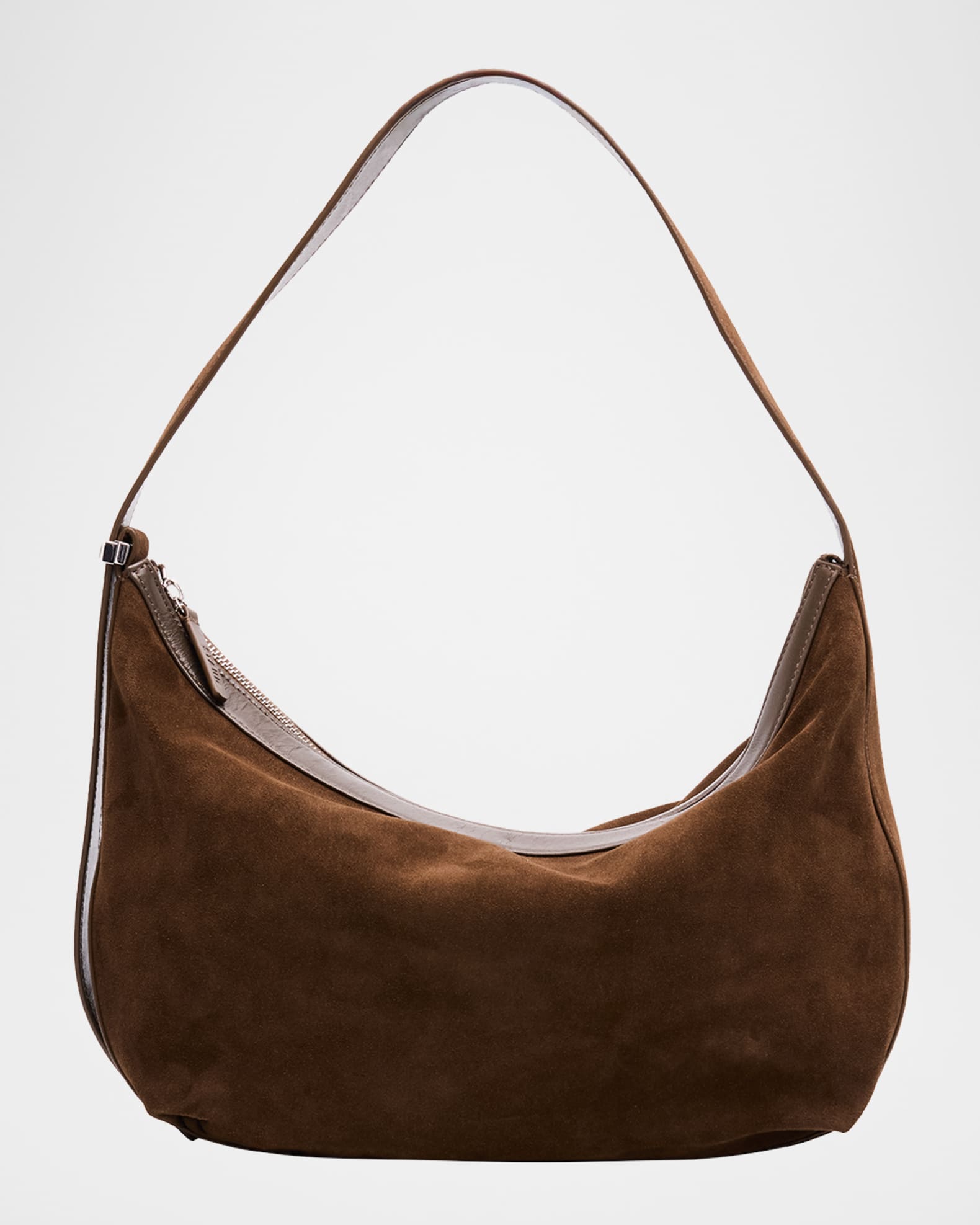 STAUD Large Demy Suede Shoulder Bag | Neiman Marcus
