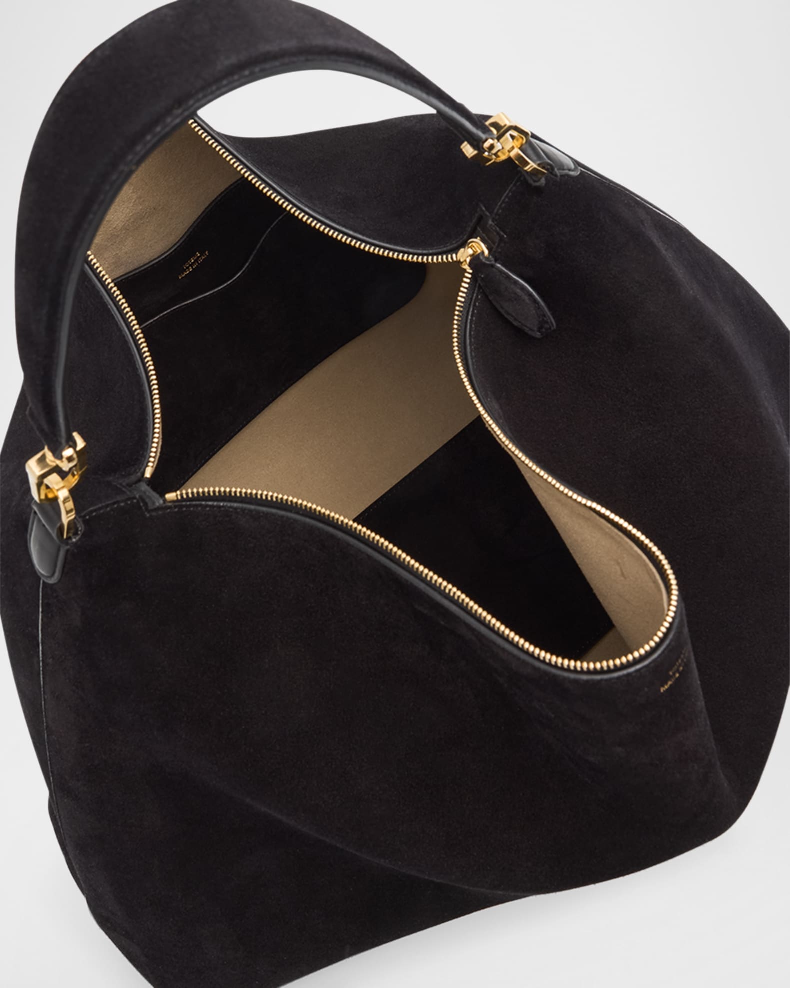 Toteme Bevel Suede Tote Bag | Neiman Marcus