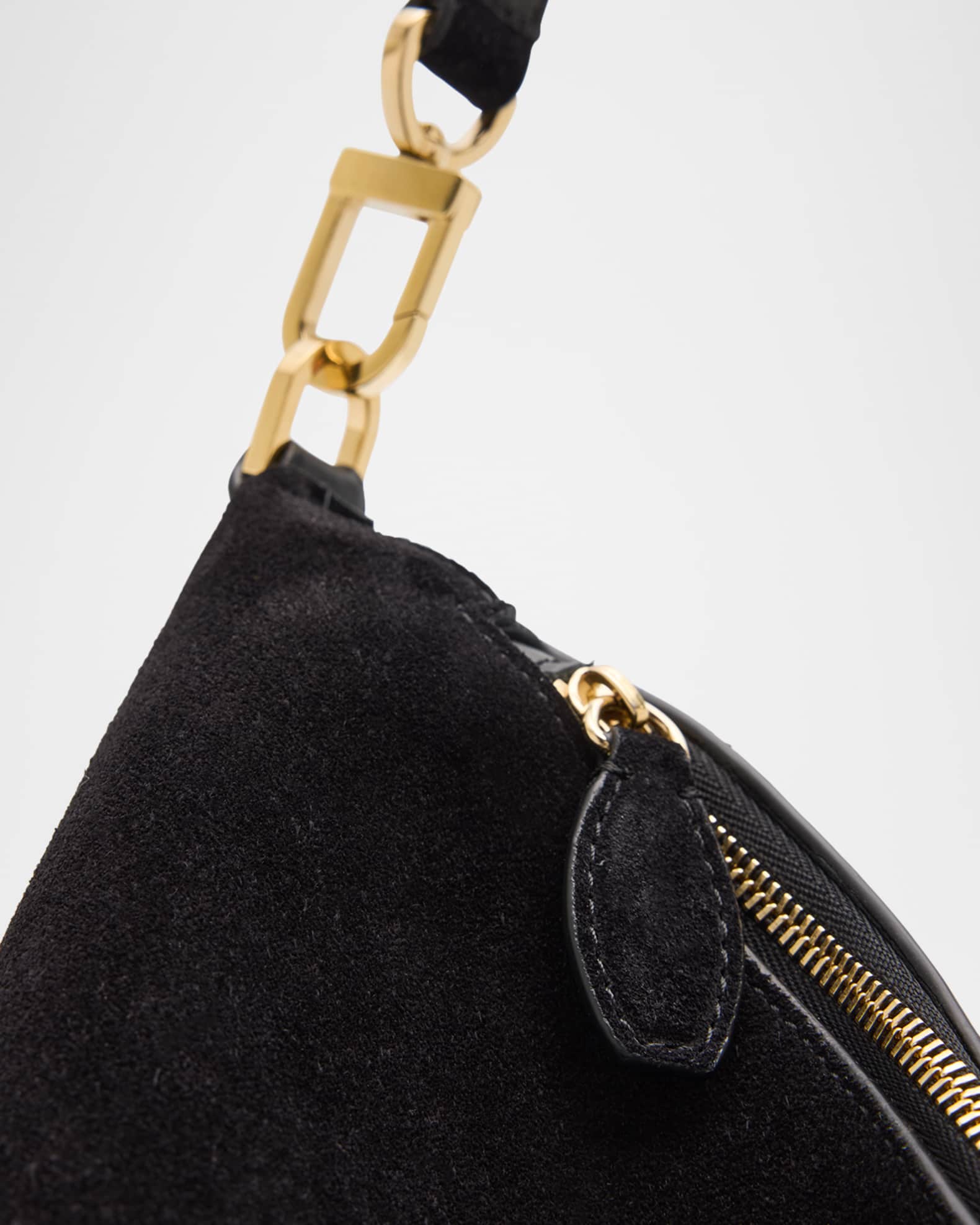 Toteme Bevel Suede Tote Bag | Neiman Marcus