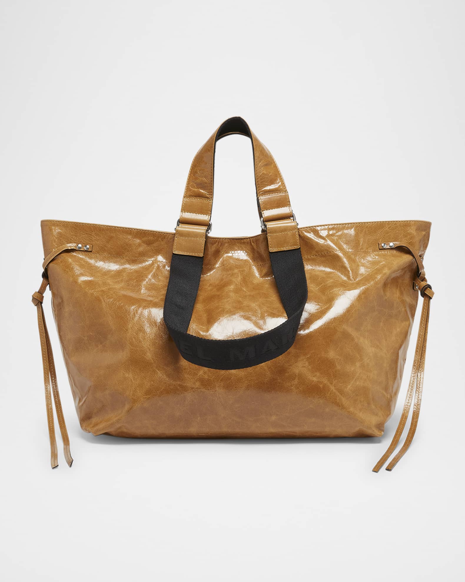 Isabel Marant Wardy Soft Leather Tote Bag | Neiman Marcus