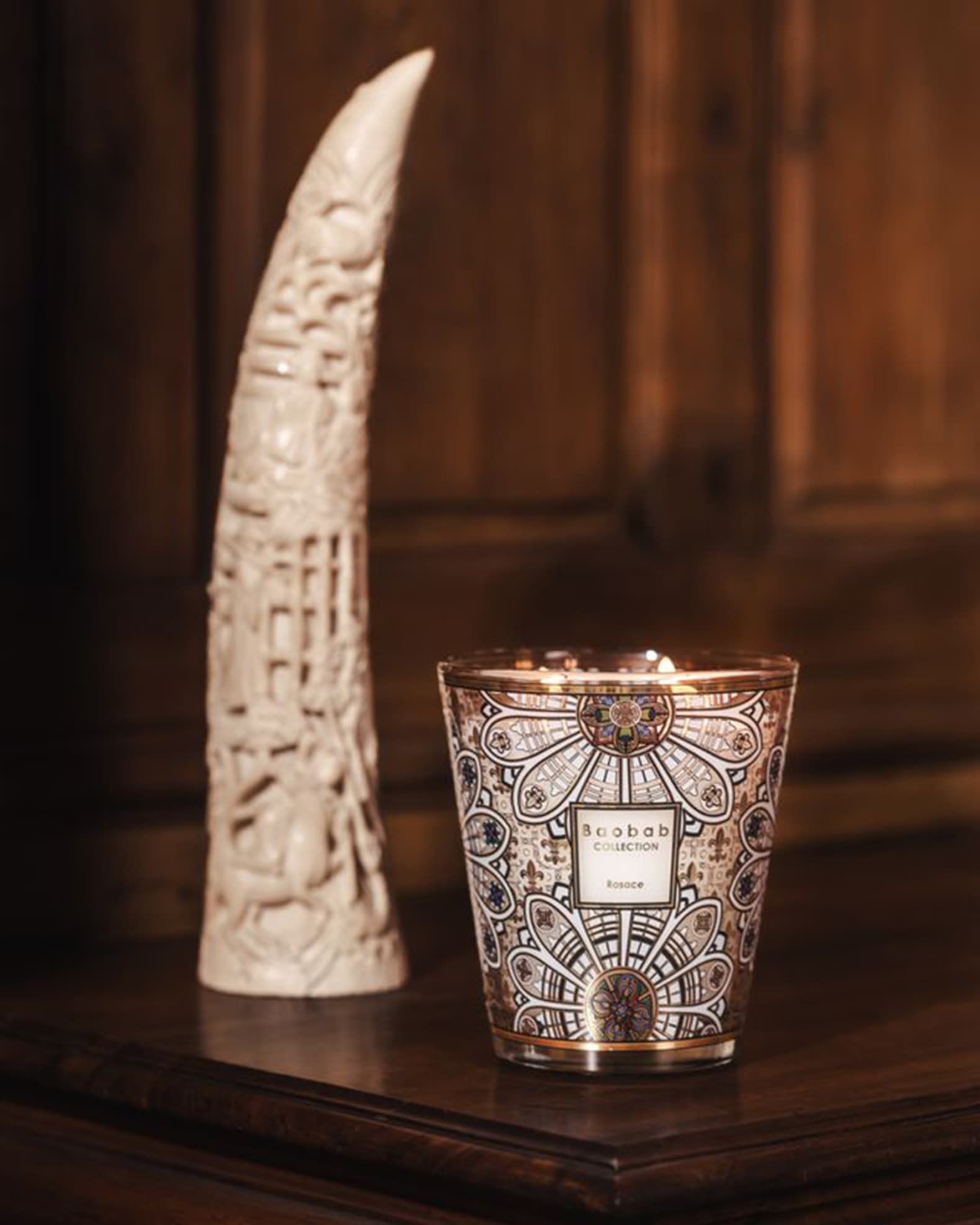 Baobab Collection Rosace 5-Wick Max 24 Candle, 5.2 kg | Neiman Marcus