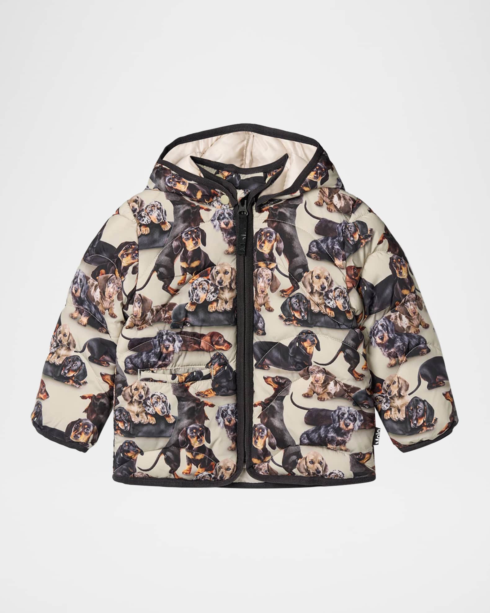 Molo Kid's Harmony Quilted Rain Jacket, Size 6M-2 | Neiman Marcus