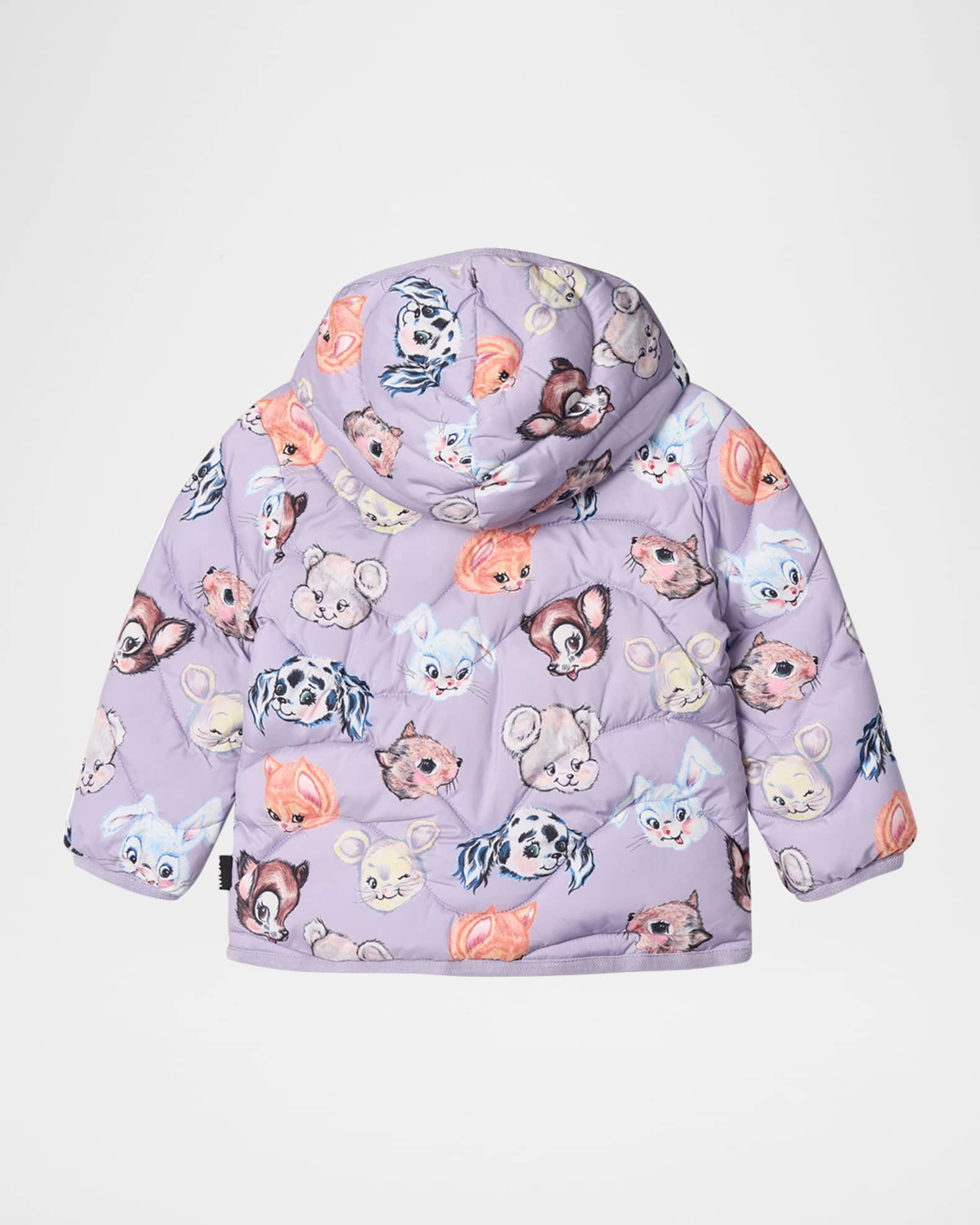 Molo Kid's Harmony Quilted Rain Jacket, Size 6M-2 | Neiman Marcus