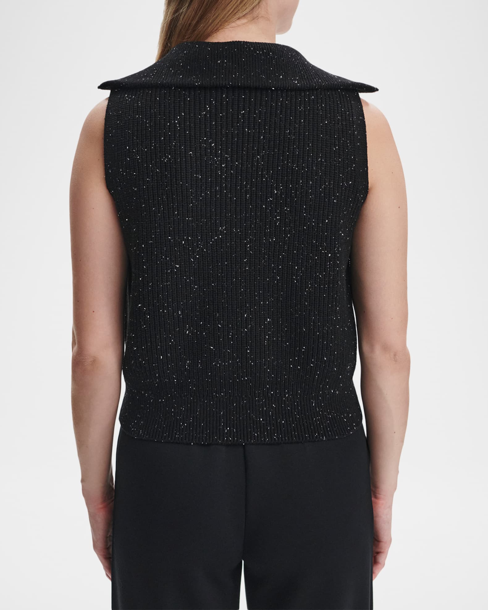 Varley Hally Half-Zip Knit Vest | Neiman Marcus