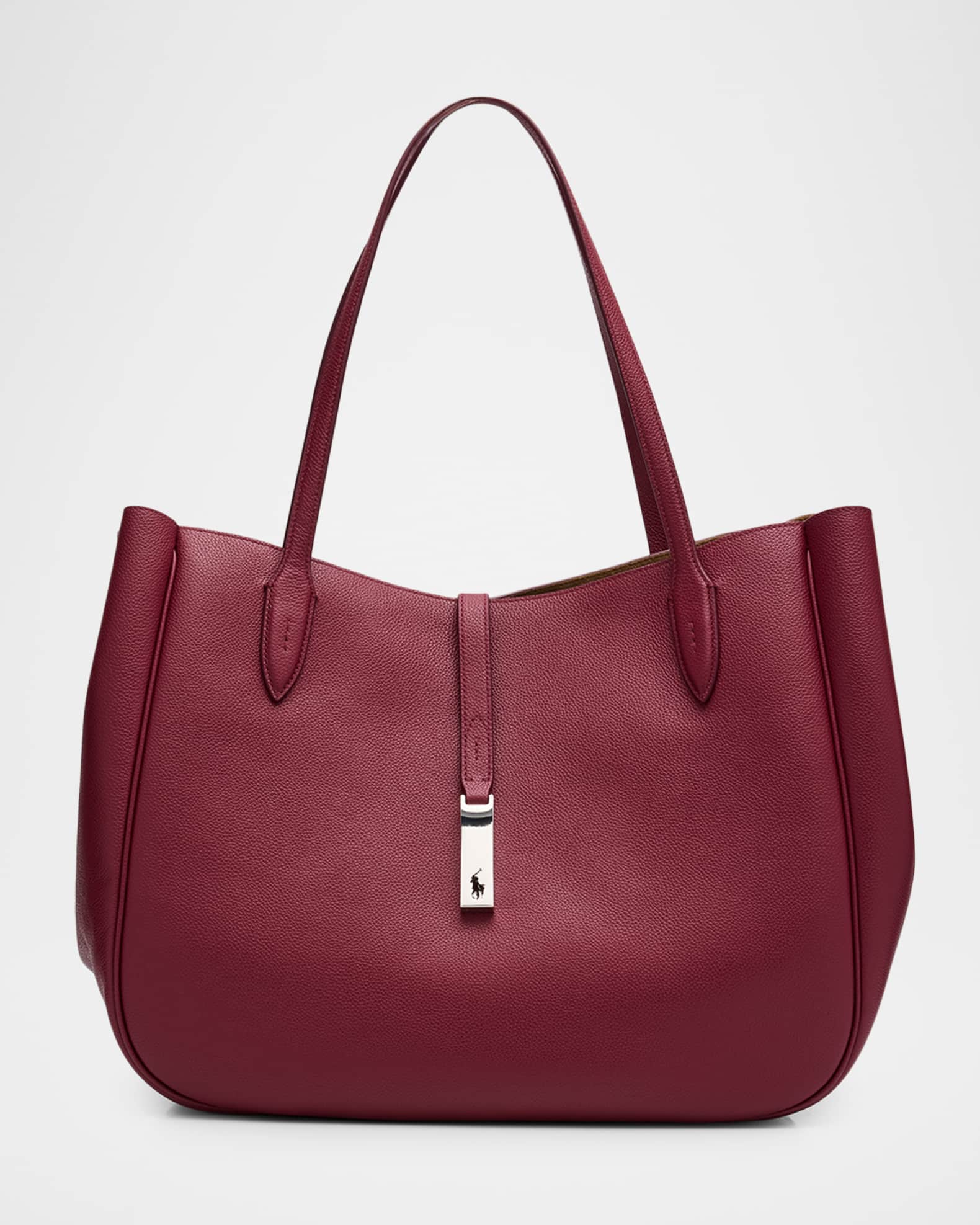 Polo Ralph Lauren Polo ID Large Leather Tote | Neiman Marcus