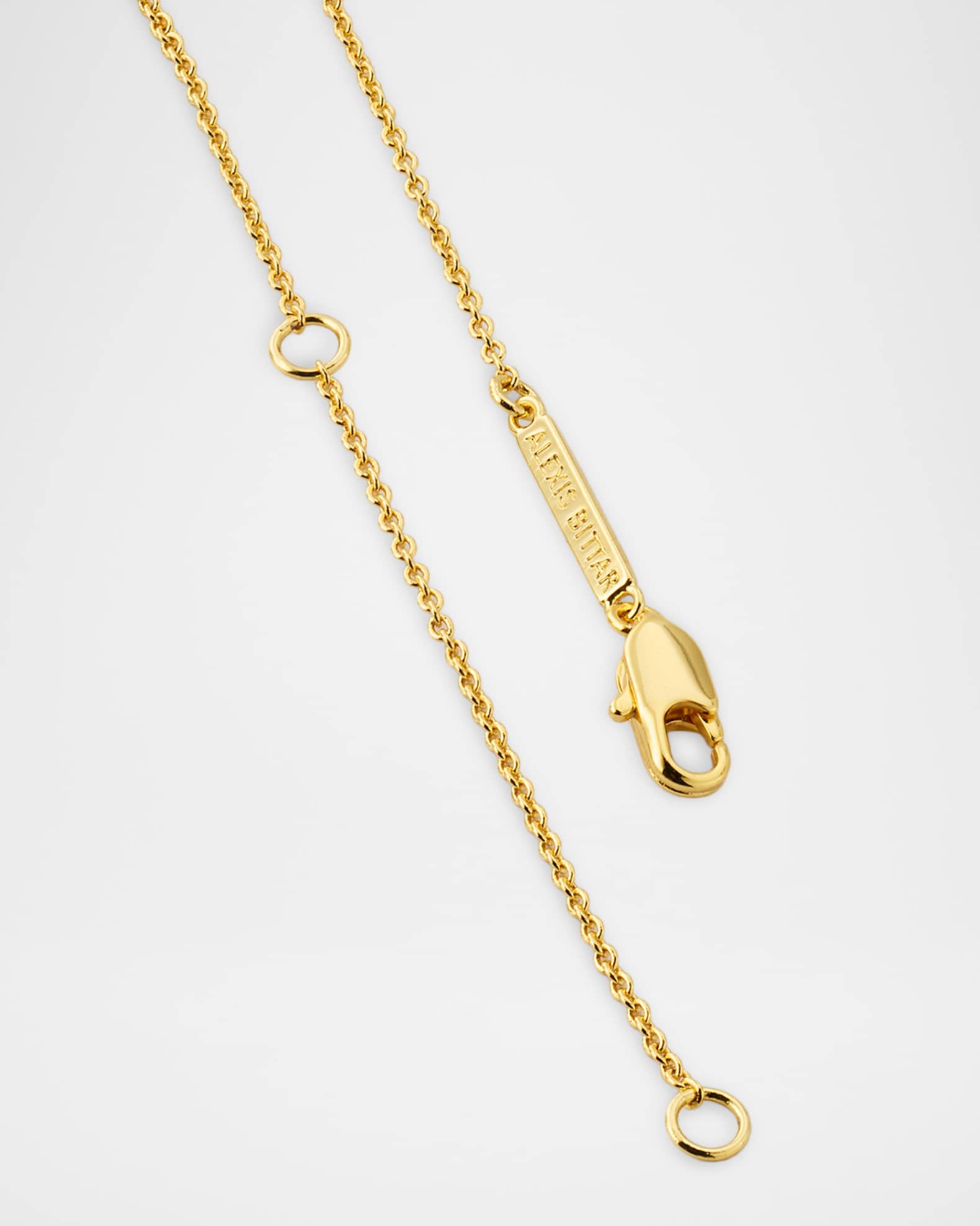 Alexis Bittar Solanales Crystal Spear Fringe Necklace | Neiman Marcus