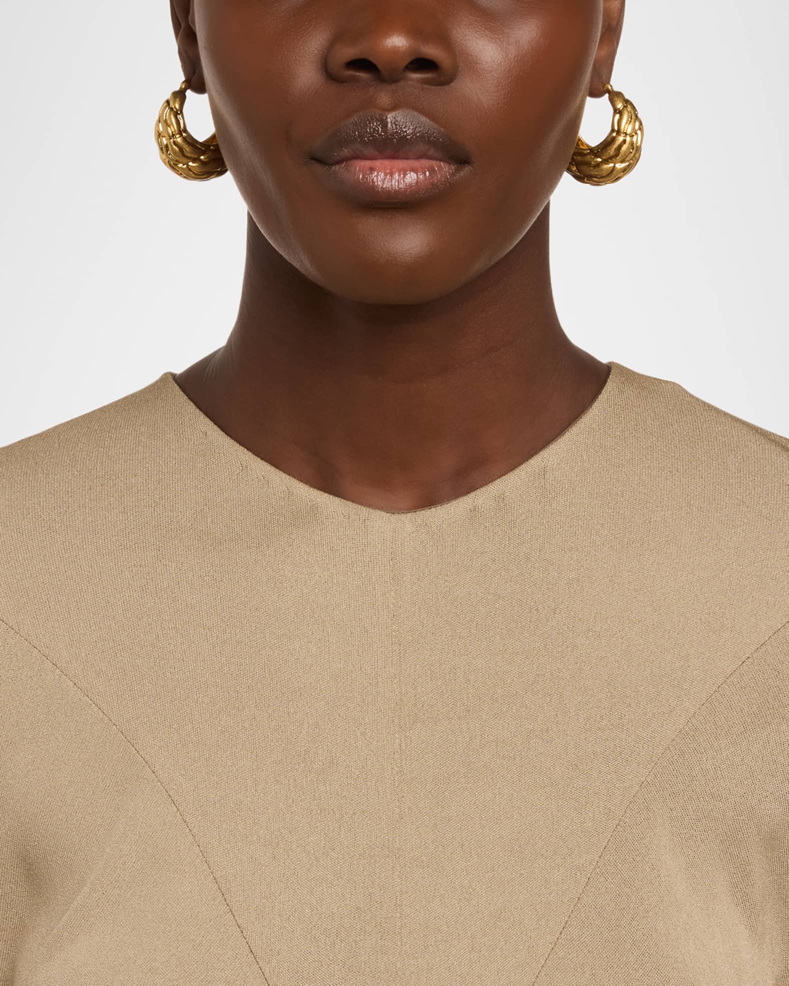 Cult Gaia Farina Hoop Earrings | Neiman Marcus