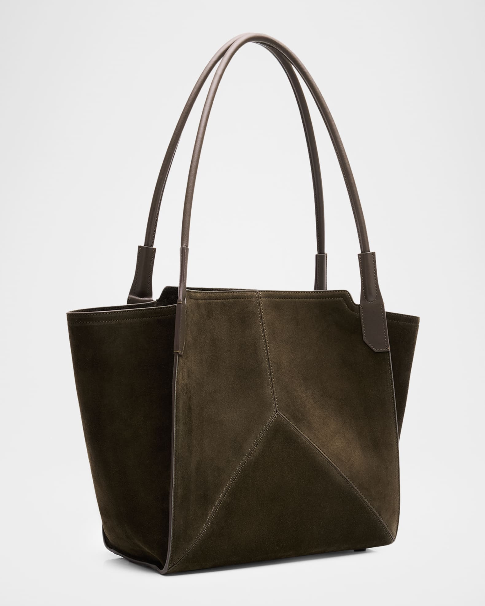 Victoria Beckham Victoria Small Suede Tote Bag | Neiman Marcus