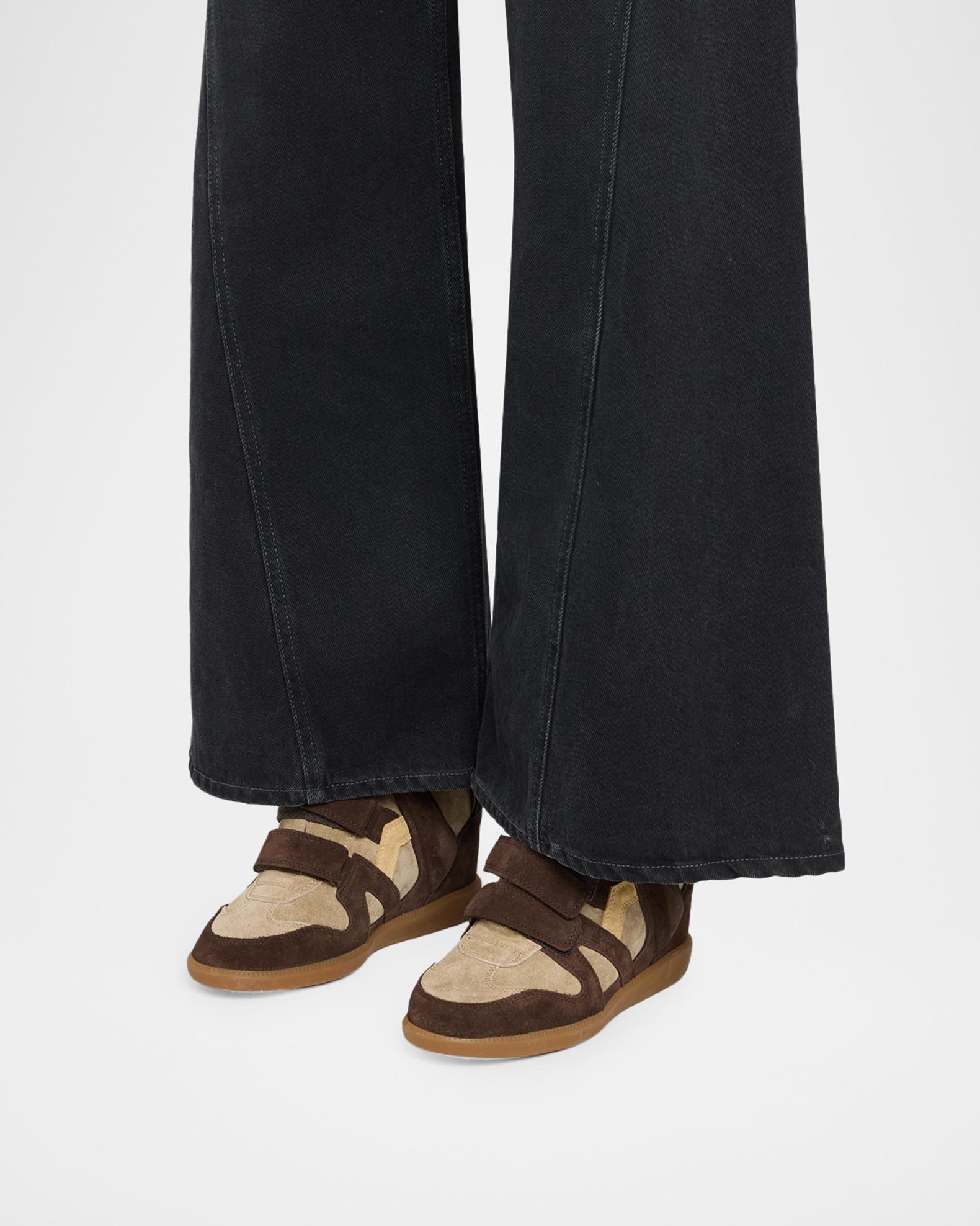 Isabel Marant Bekett Suede High-Top Platform Sneakers | Neiman Marcus