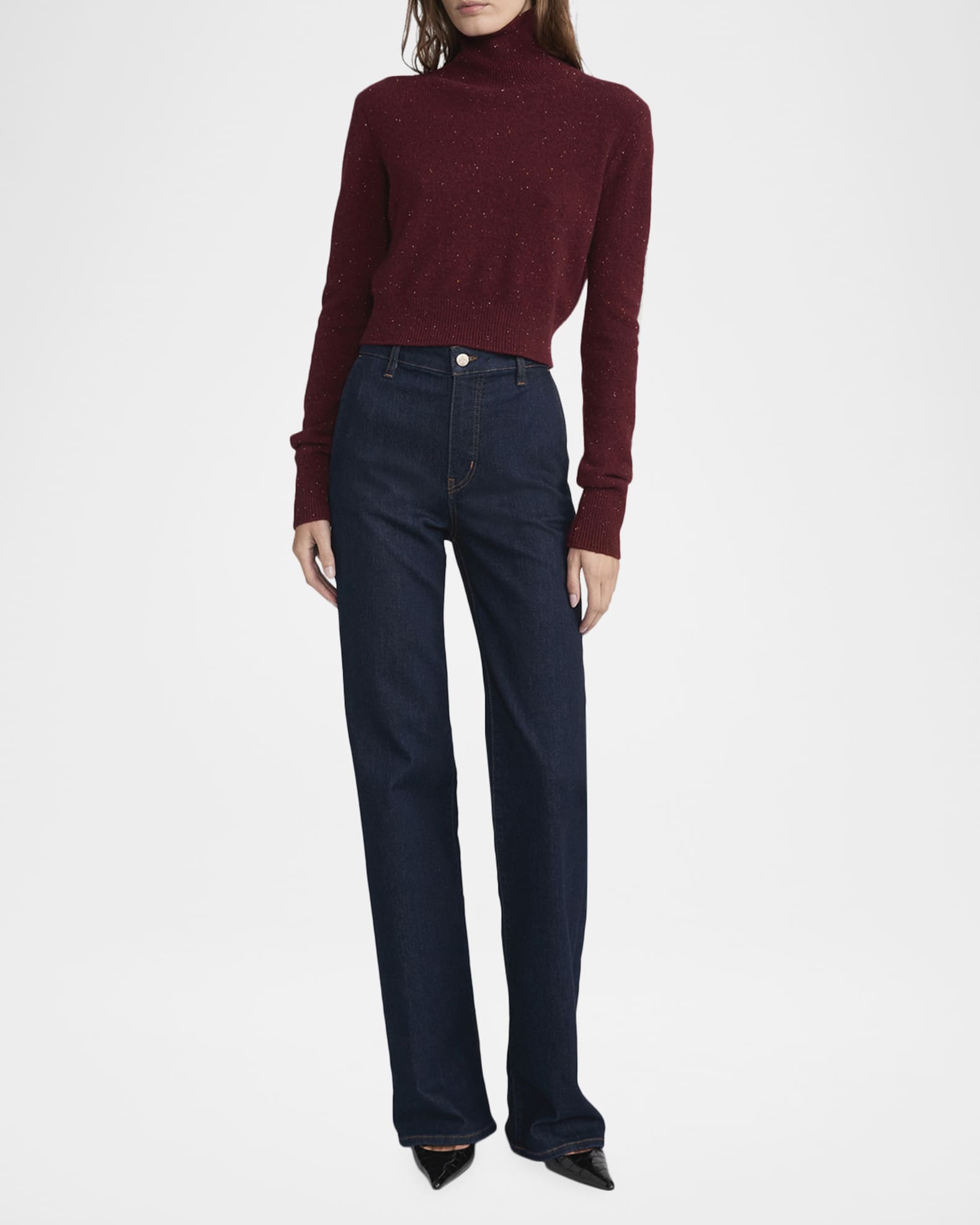 FRAME The Straight Trouser Jeans | Neiman Marcus