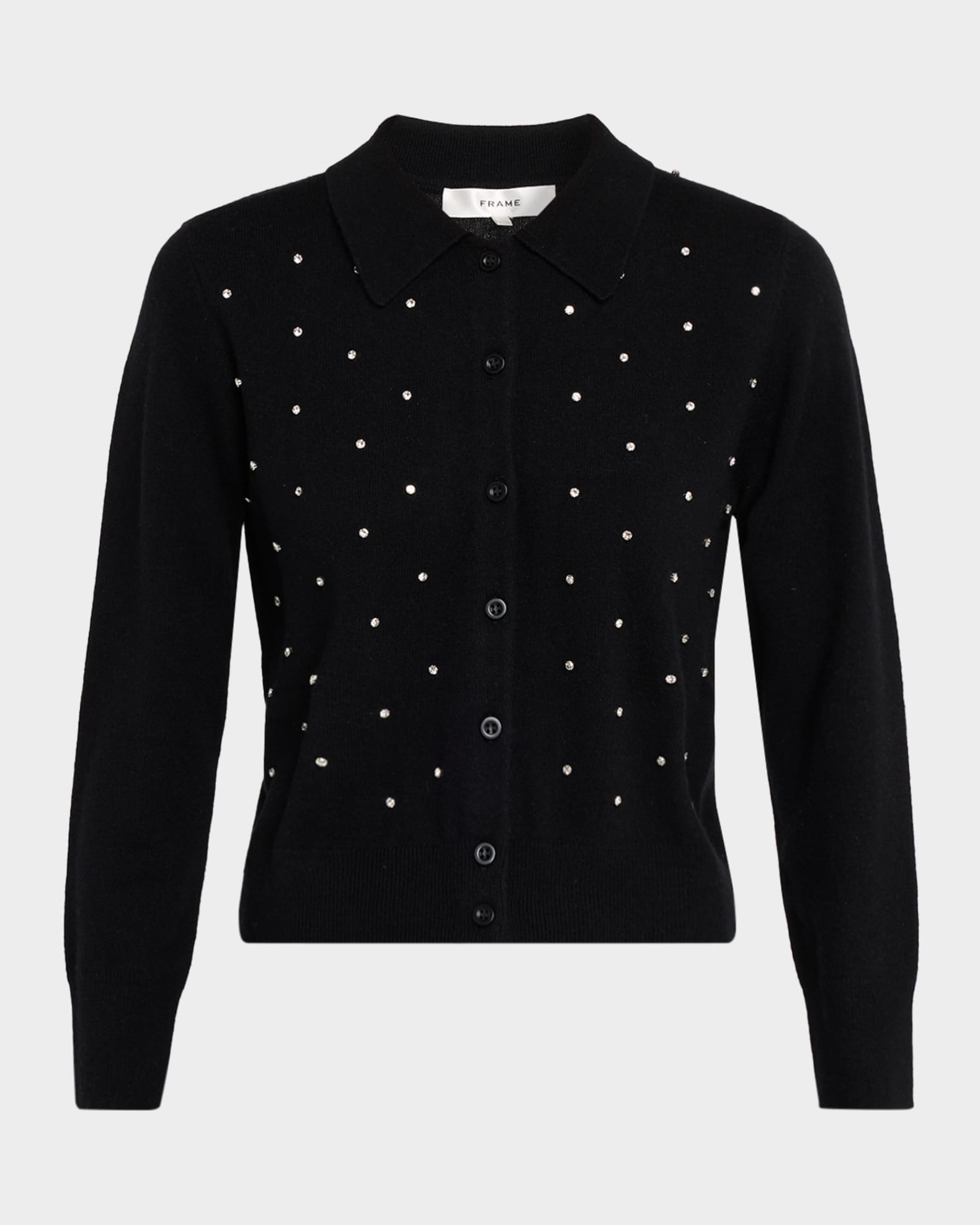 FRAME The Rhinestone Cardigan | Neiman Marcus