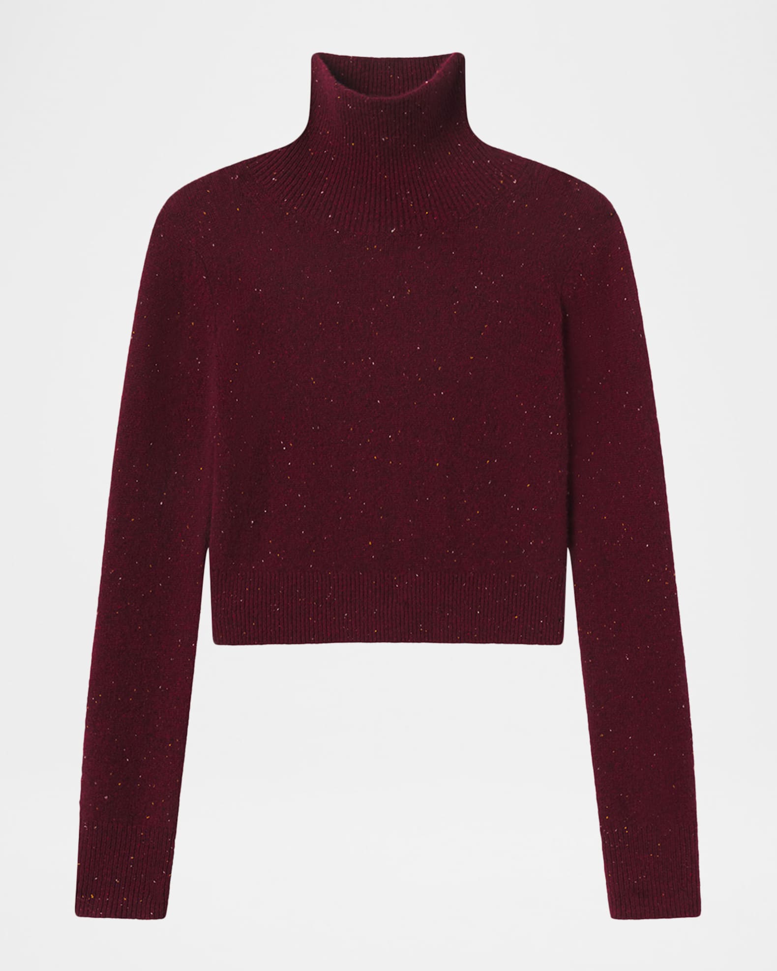 FRAME The Cashmere Fleck Turtleneck | Neiman Marcus