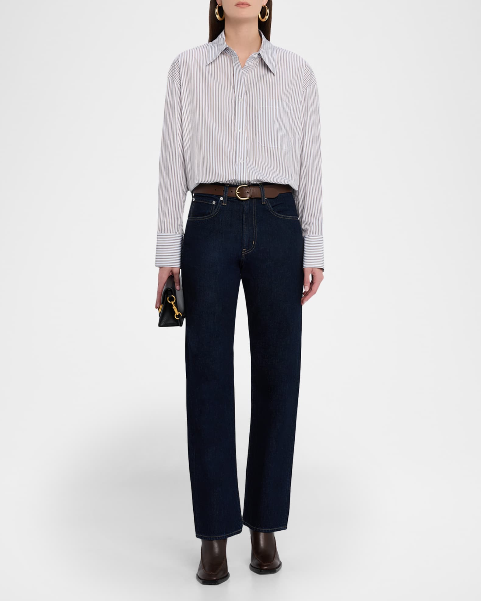 TWP Kent St Straight-Leg Jeans | Neiman Marcus