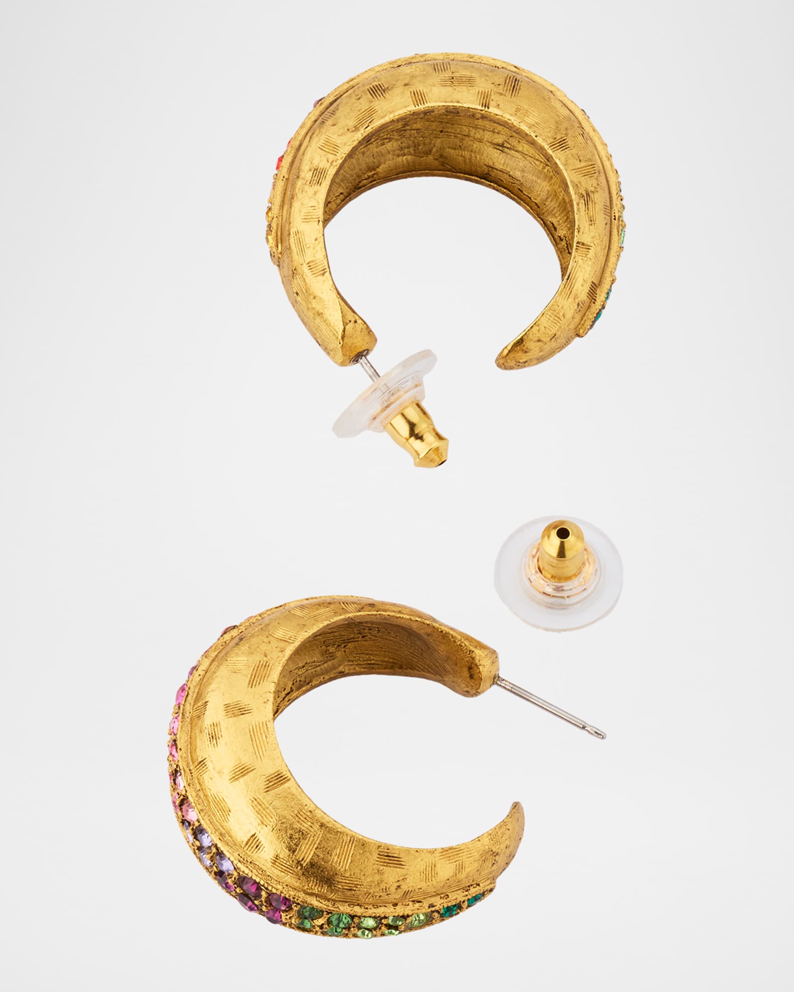 Elizabeth Cole Eurie Hoop Earrings | Neiman Marcus