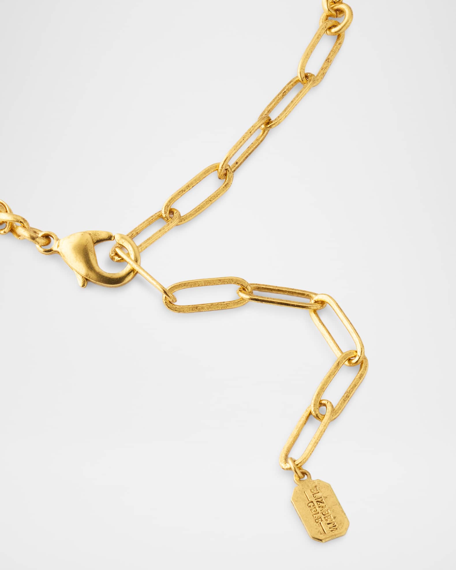 Elizabeth Cole Lovita Heart Pendant Chain Necklace | Neiman Marcus