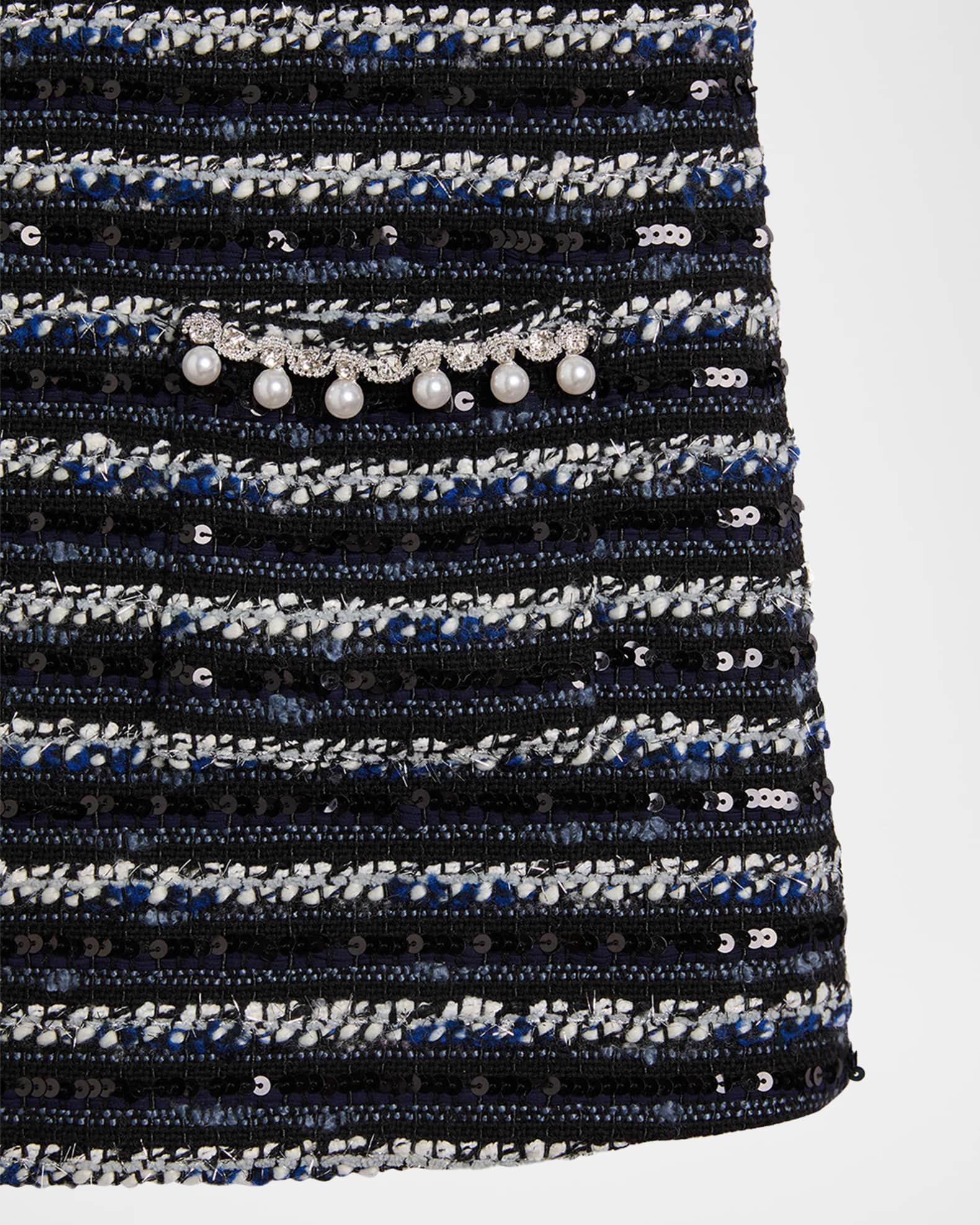 Bardot Junior Girl's Lana Sleeveless Boucle Dress | Neiman Marcus