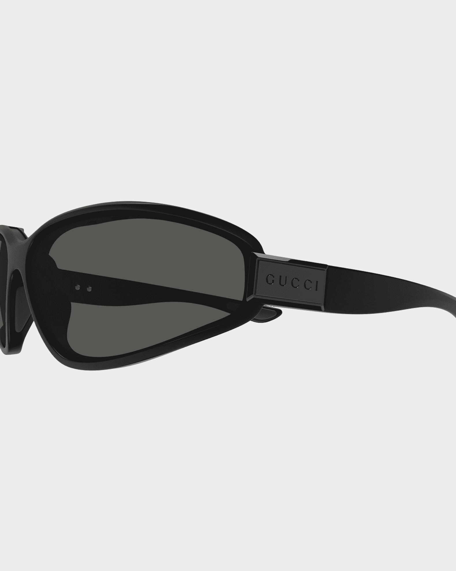 Gucci Men's Rectangular Acetate Wrap Sunglasses | Neiman Marcus