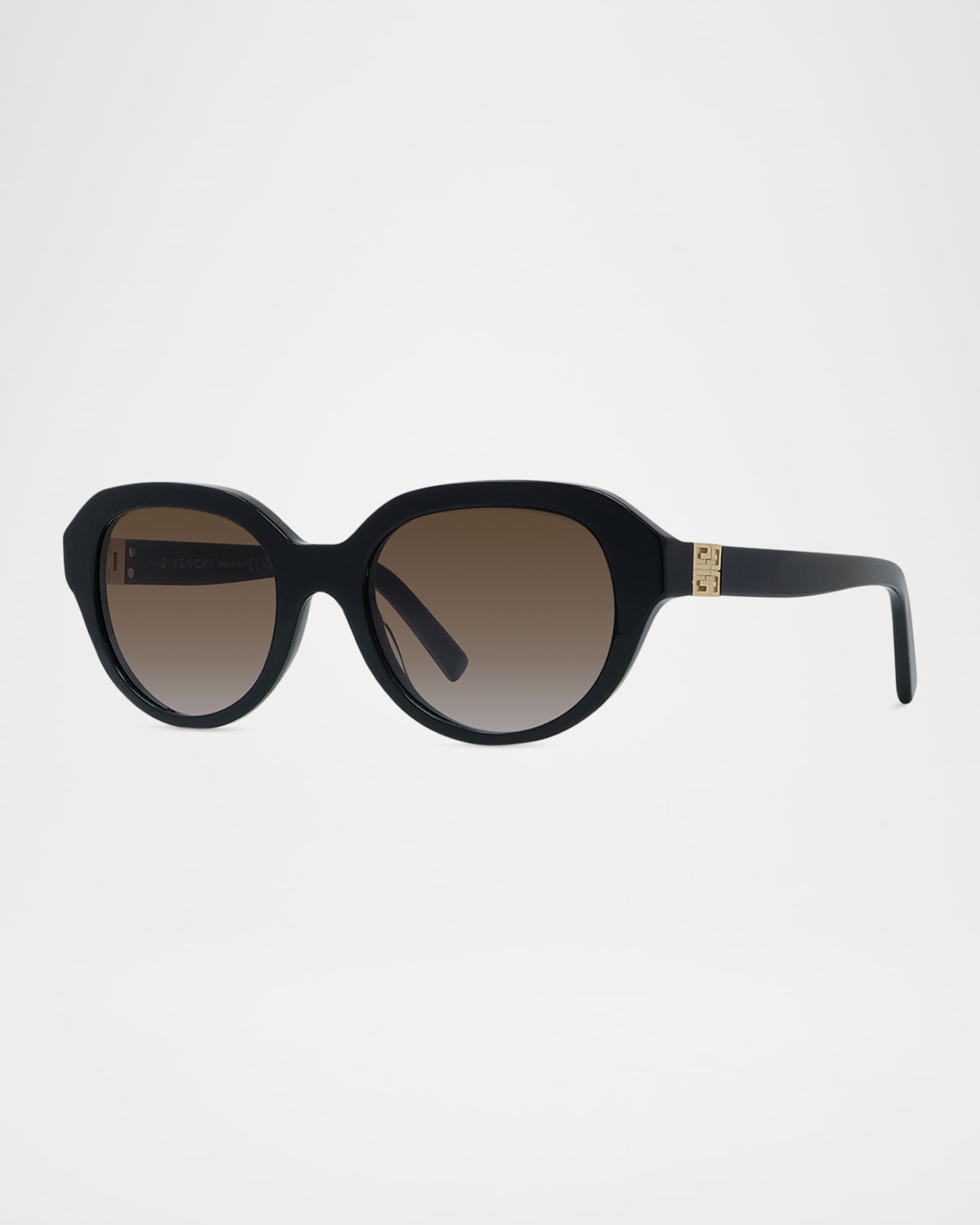 Givenchy 4G Acetate Round Sunglasses | Neiman Marcus