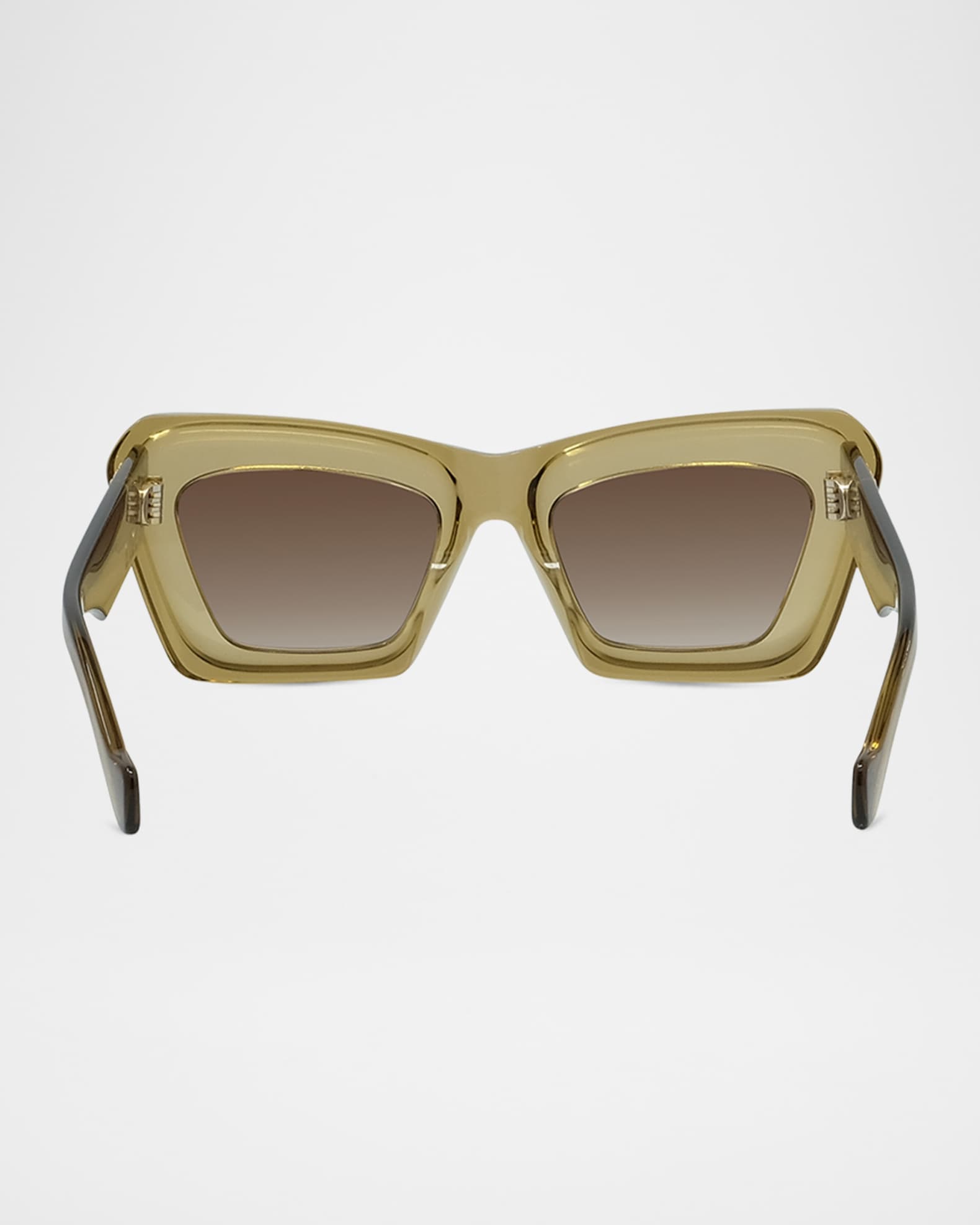Loewe Anagram 52mm Butterfly Sunglasses | Neiman Marcus