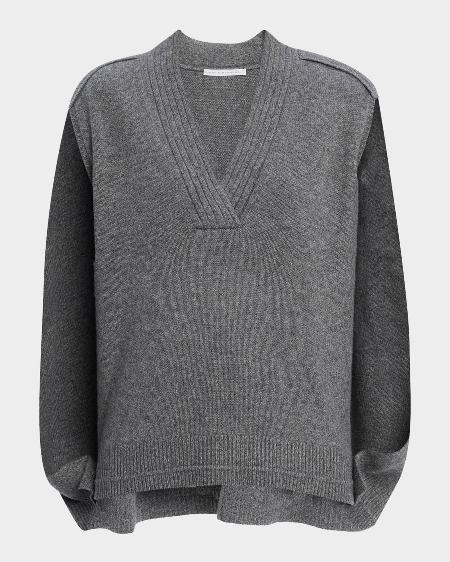 MARIA MCMANUS Wool and Cashmere Cocoon Cape | Neiman Marcus