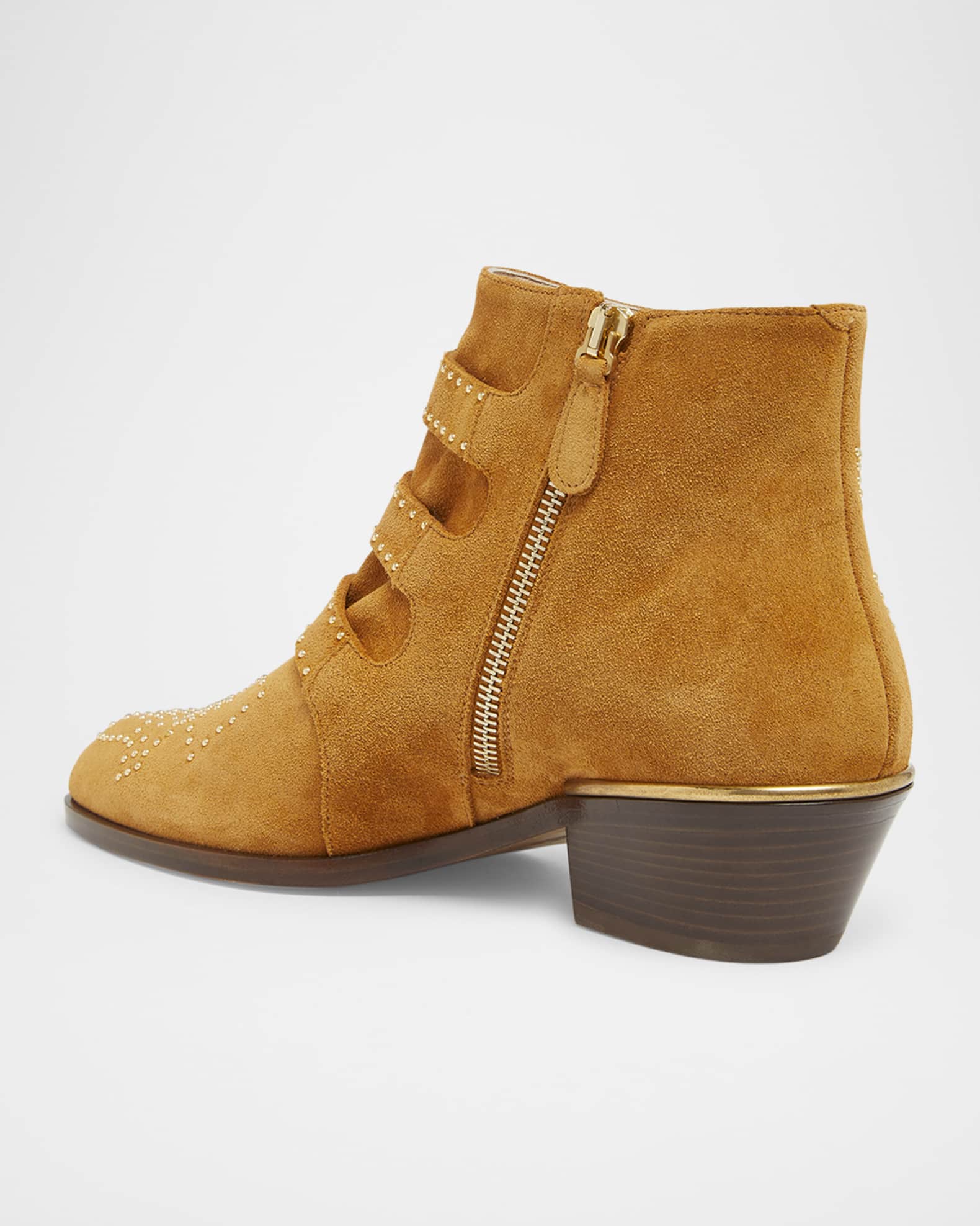 Chloe Susan Suede Ankle Boots | Neiman Marcus
