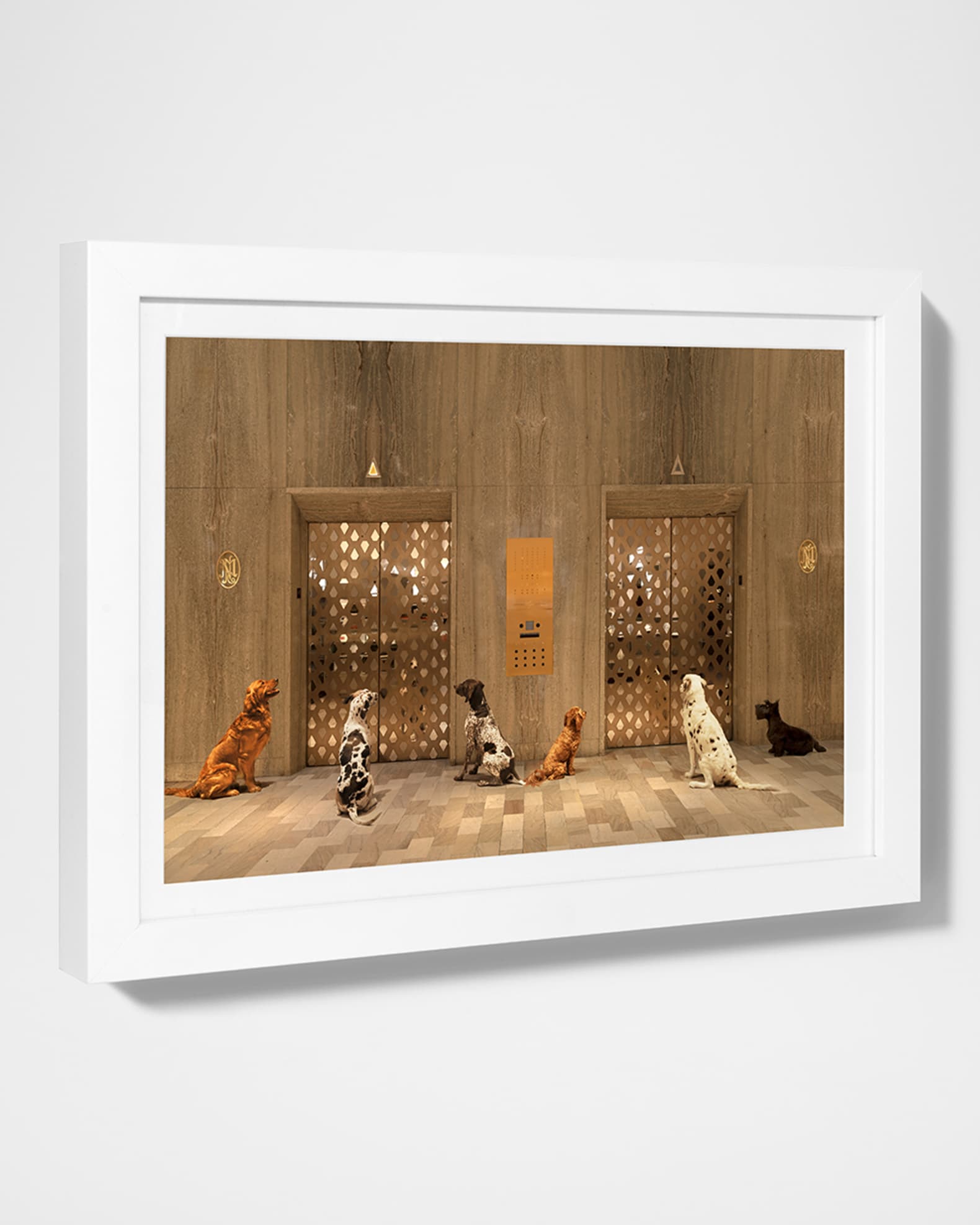 Gray Malin "The Elevators, Neiman Marcus, Downtown Dallas" Framed Fine ...