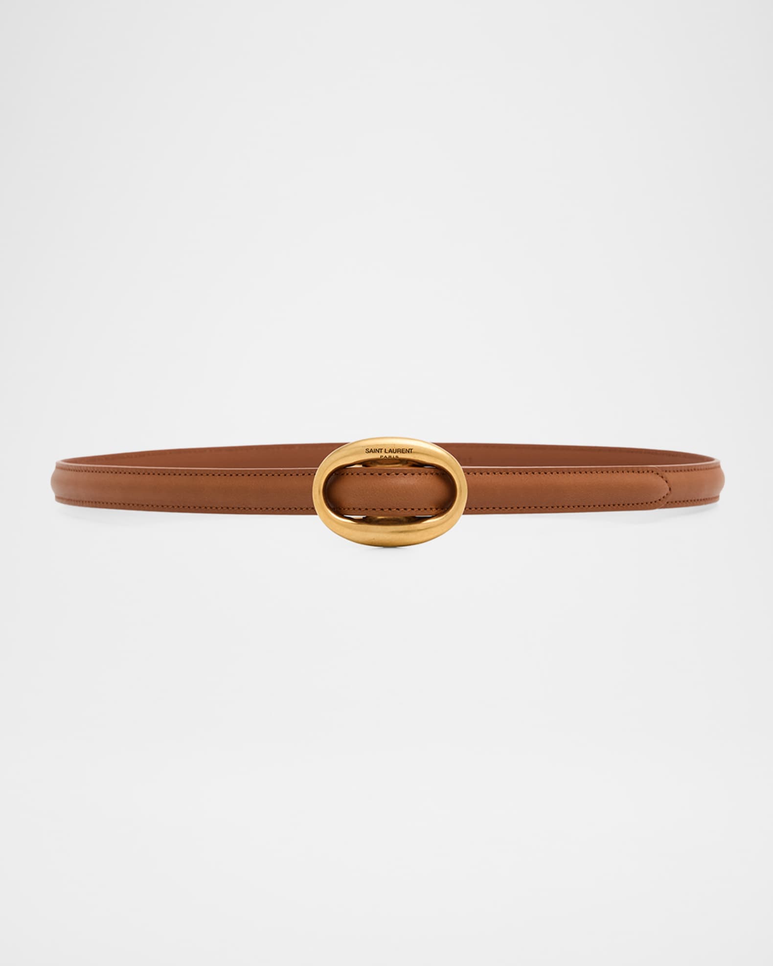 Saint Laurent Leather Belt | Neiman Marcus